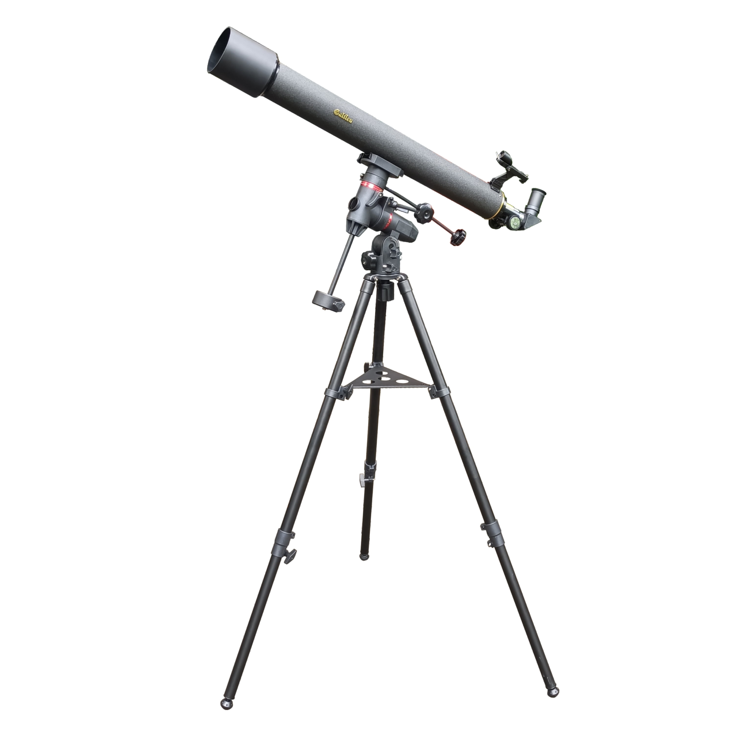 Galileo SS-90080EQ2 Astro-Terrestrial Refractor Telescope and G-SPA ...