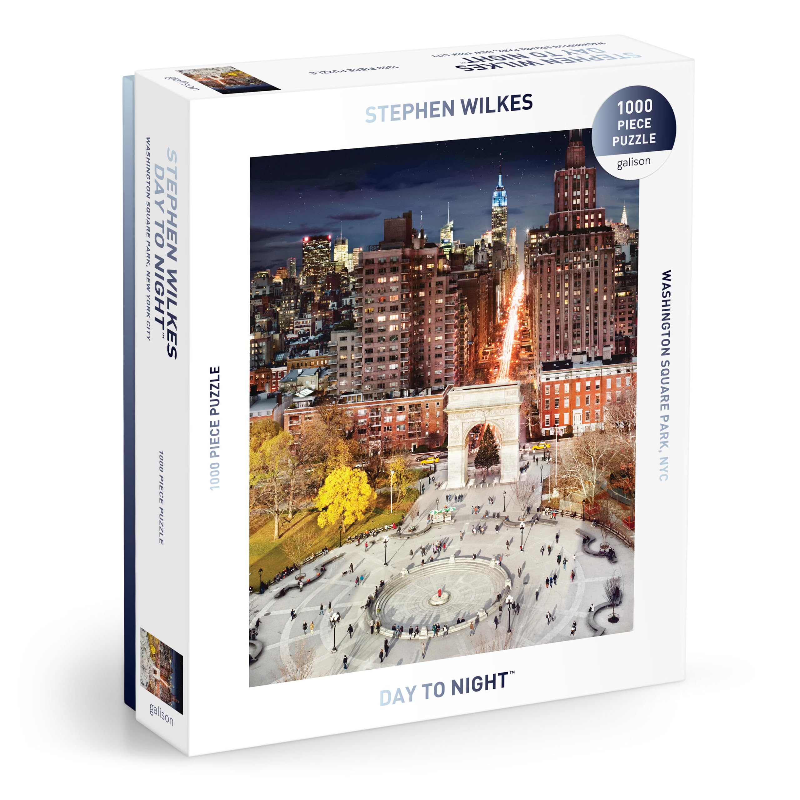 Galison Stephen WilkesUMRT Day to Night - 1000 Piece Jigsaw Puzzle ...