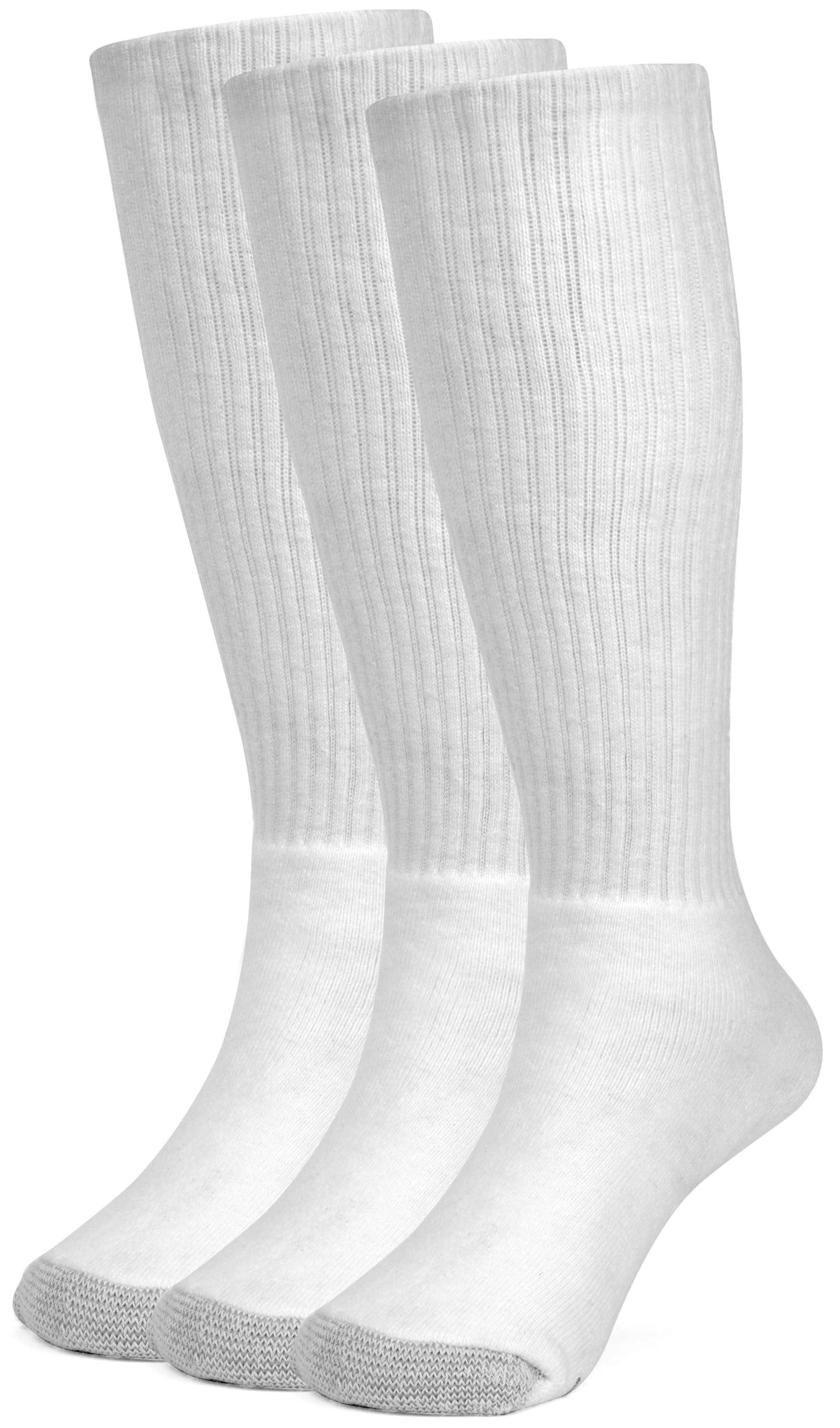Galiva Boys Socks, 3 Pack Cotton Extra Soft Over the Calf Cushion Socks ...