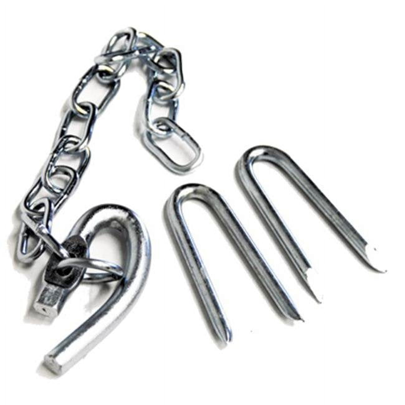 Gallagher F0202U Electric Fence Gate Latch, 14-In. Chain & 2 Staples ...