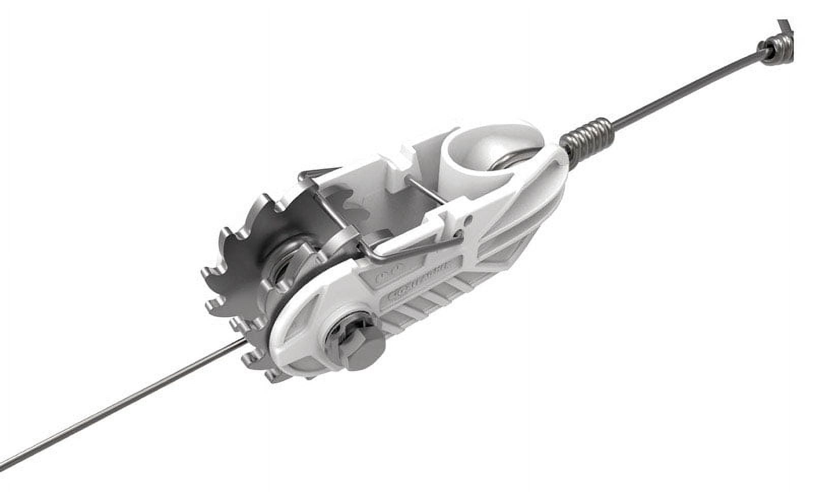 Gallagher Insulated End Strainer With Joint Clamp White - Walmart.com