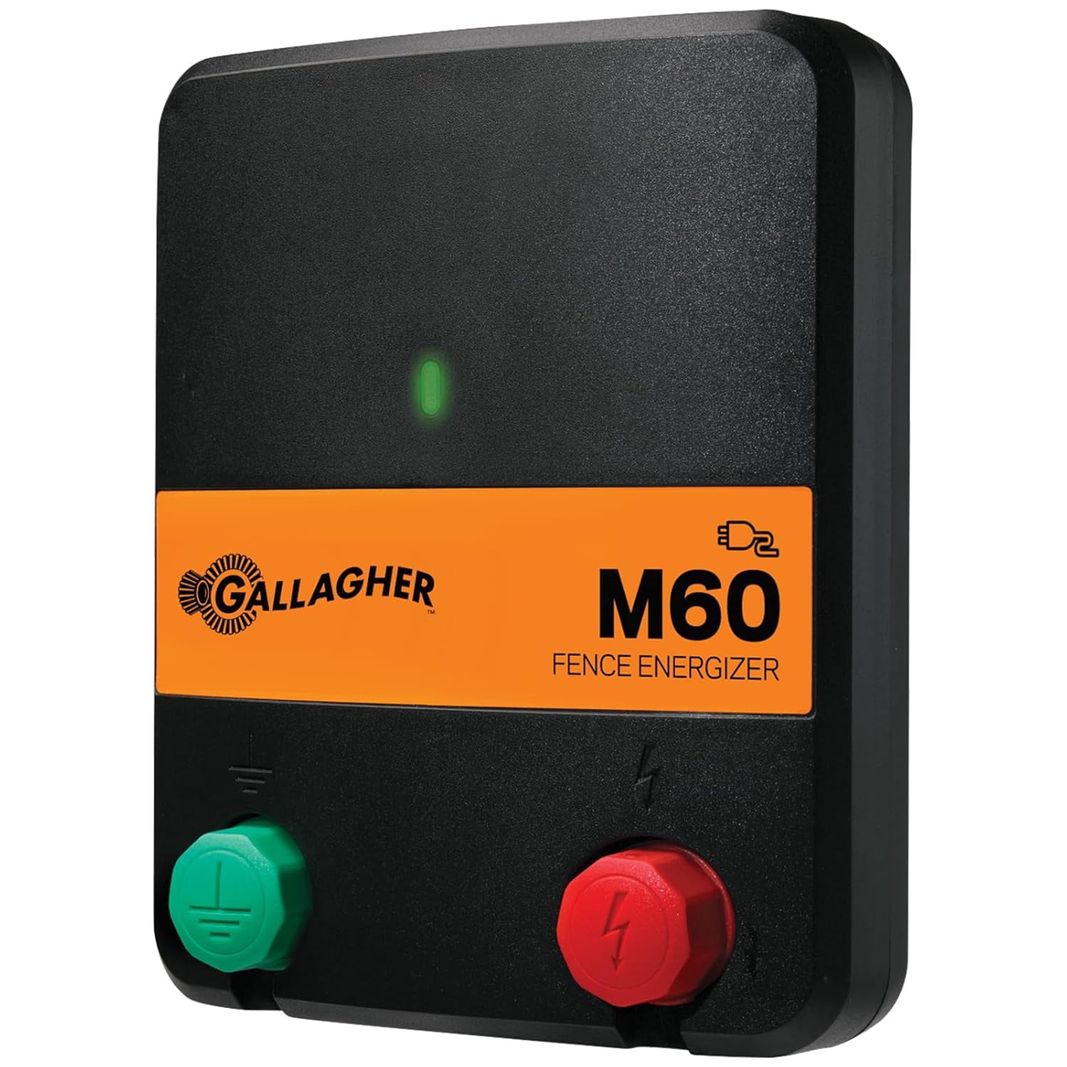 Gallagher M60 Electric Fence Charger - Powers Up to 10 Miles / 40 Acres ...