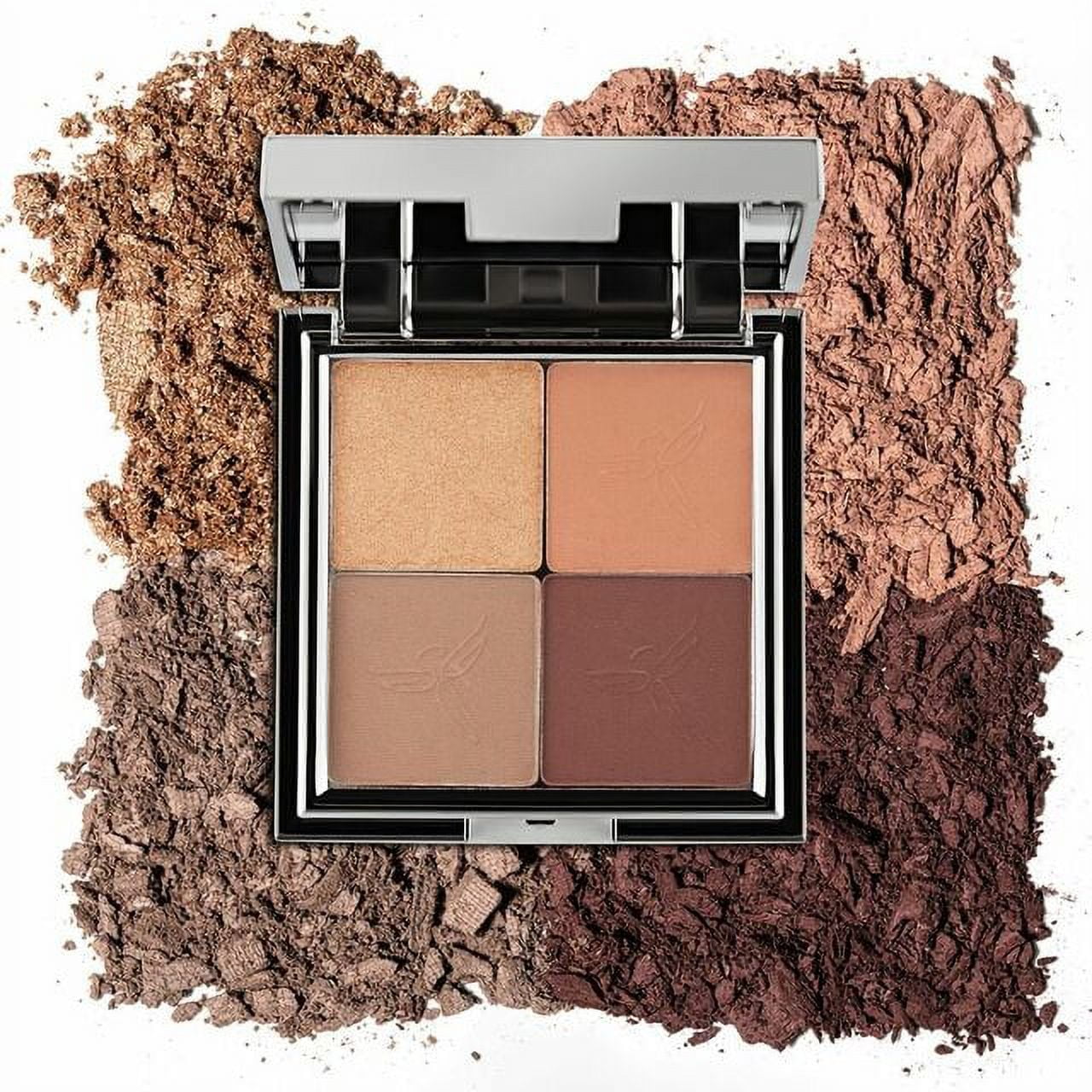 Gallany Cosmetics Eye Shadow Quad Palette, Velvet Shadow/Liner ...