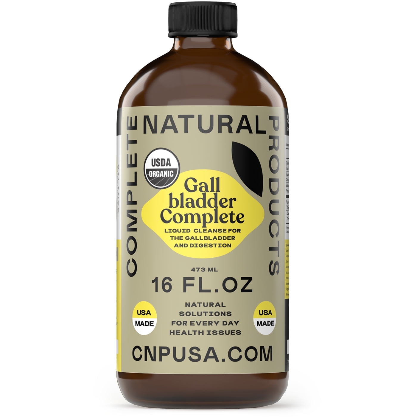 Gallbladder Complete 16oz Glass Bottle - Organic Liquid Concentrate for ...