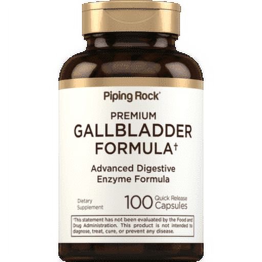 Gallbladder Formula | 100 Capsules | For Men & Women | by Piping Rock ...