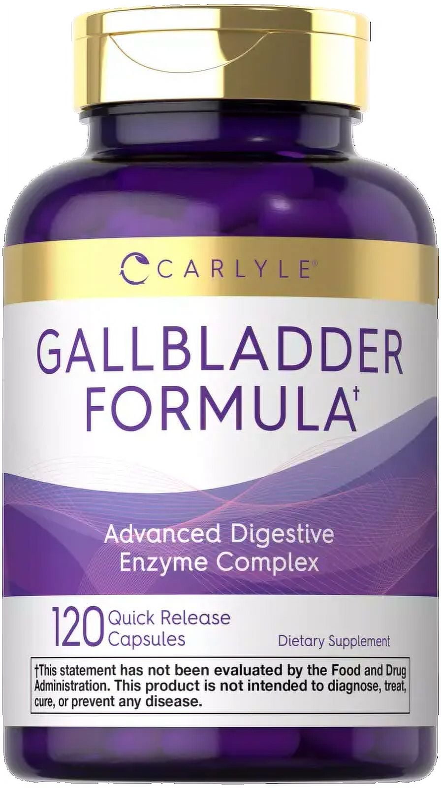 Gallbladder Formula | 120 Capsules | Digestive Enzyme Complex - Walmart.com