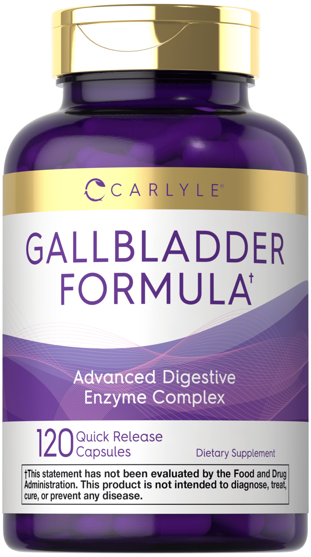 Gallbladder Formula | 120 Quick Release Capsules | Non-GMO & Gluten ...