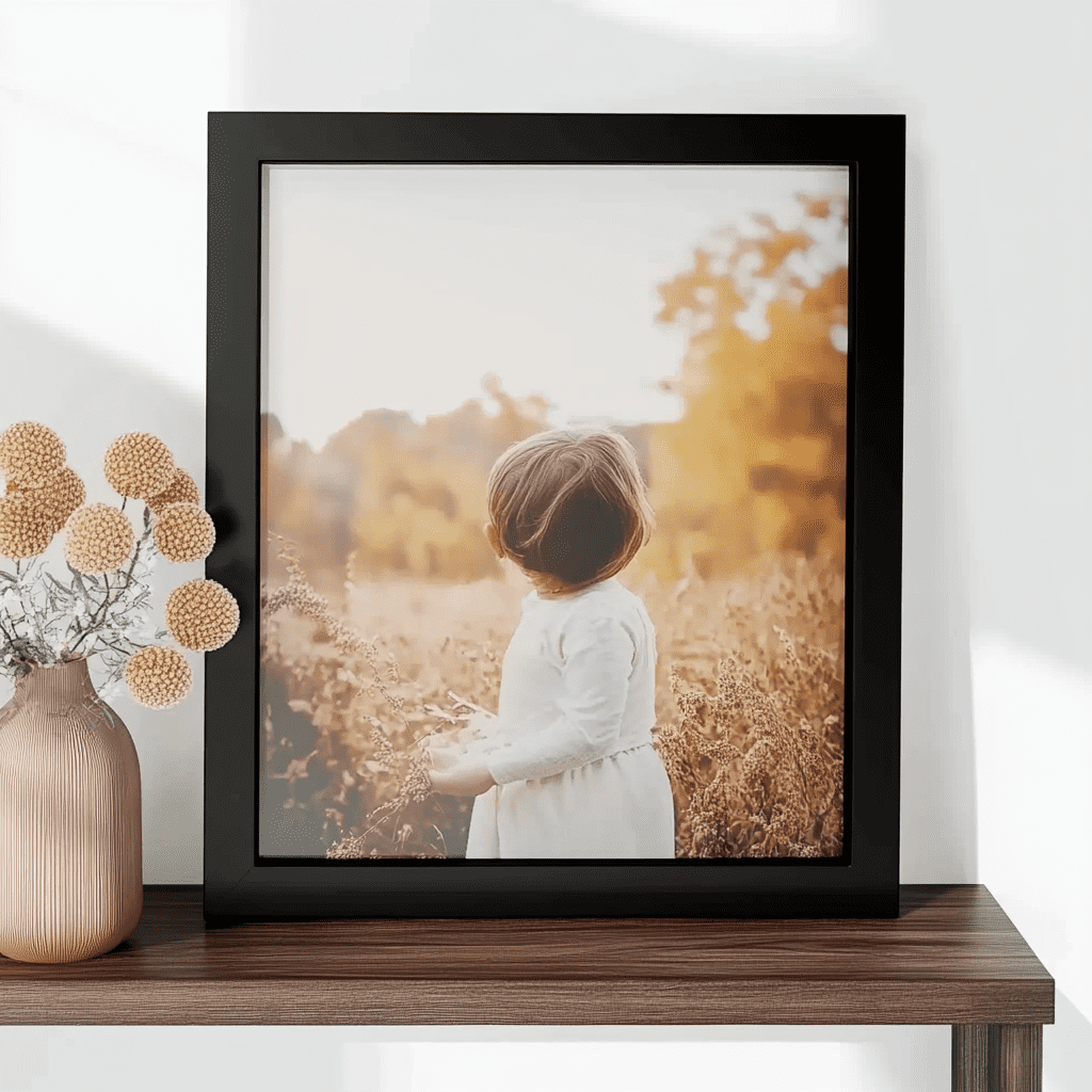 Modern Black Wood 30x37 Picture Frame – Wall 30 x 37 Poster Frame ...
