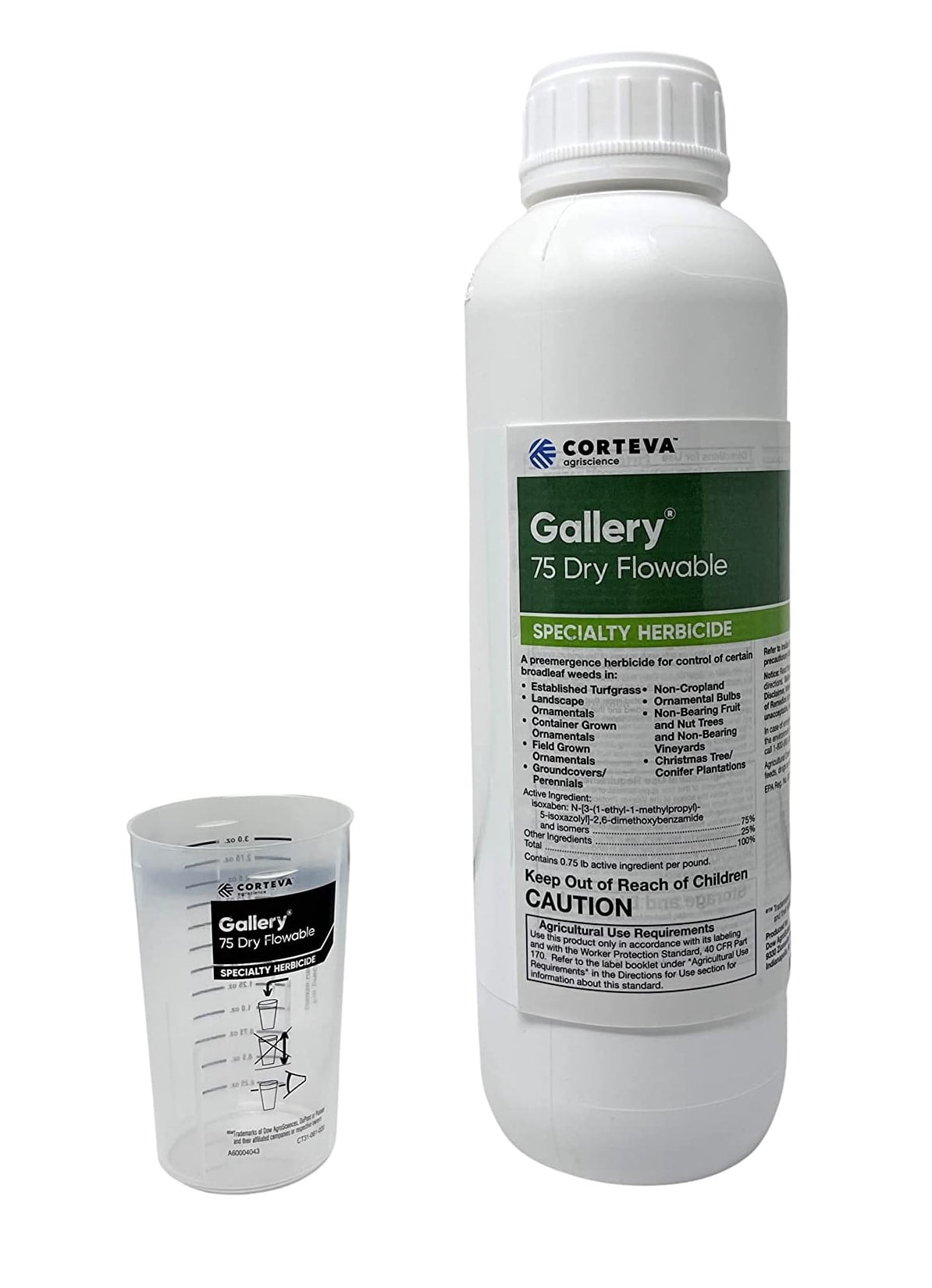 Gallery 75DF Dry Flowable Herbicide - Controls Broadleaf Weeds - 1 lb Bottle by Corteva ...
