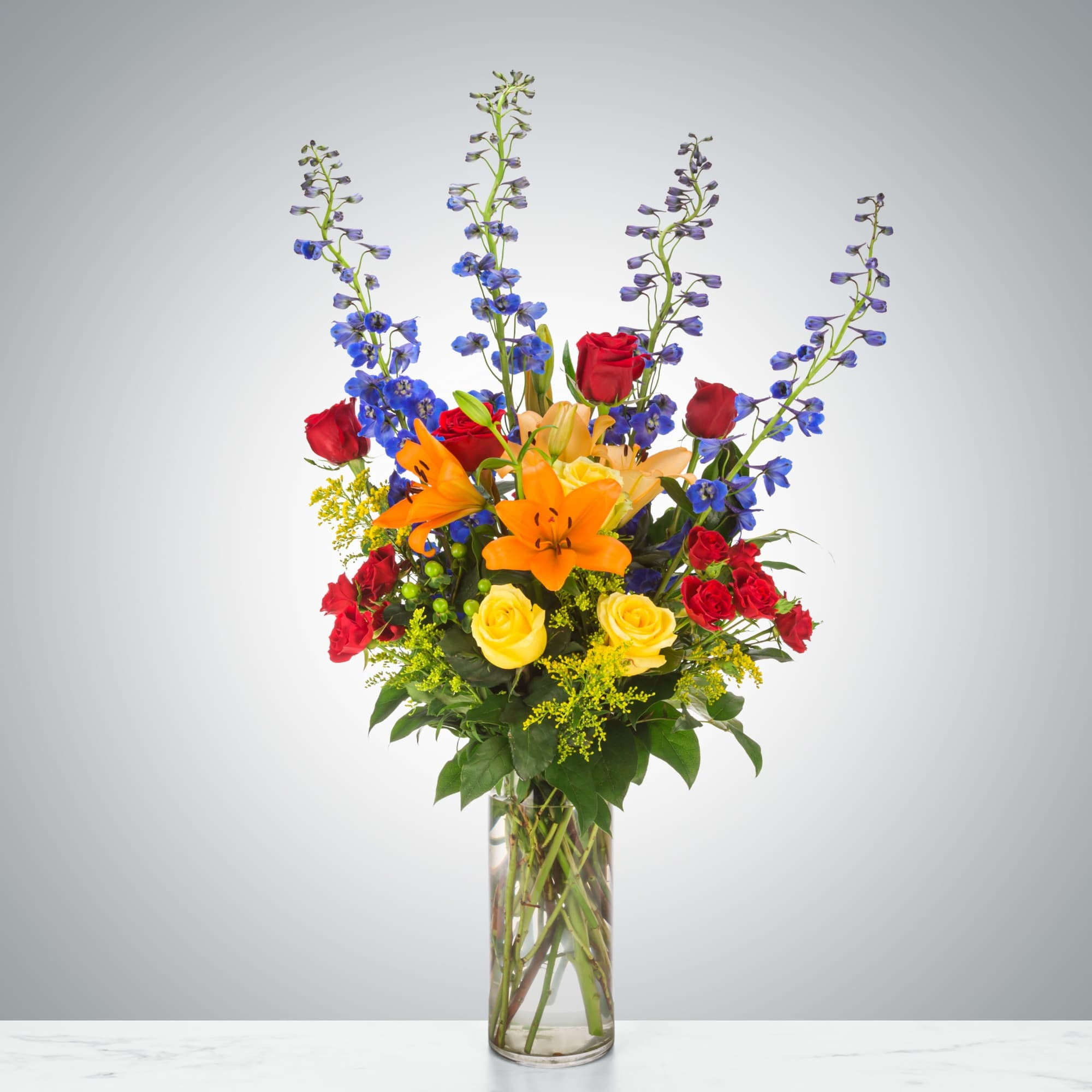 Gallery Flower Shop Ravishing Rainbow - Deluxe - Walmart.com