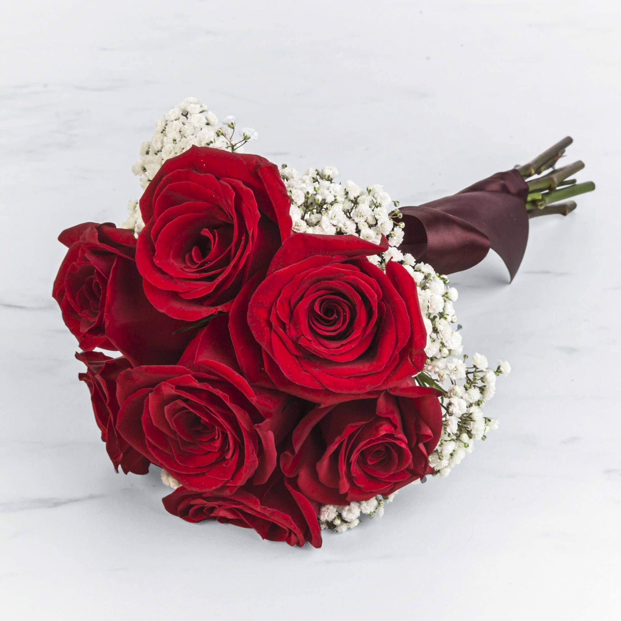 Gallery Flower Shop Red Rose Bouquet - Premium - Walmart.com