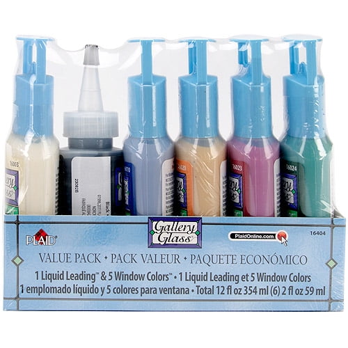 Gallery Glass Window Color Paint Set, Decorator Colors - Walmart.com