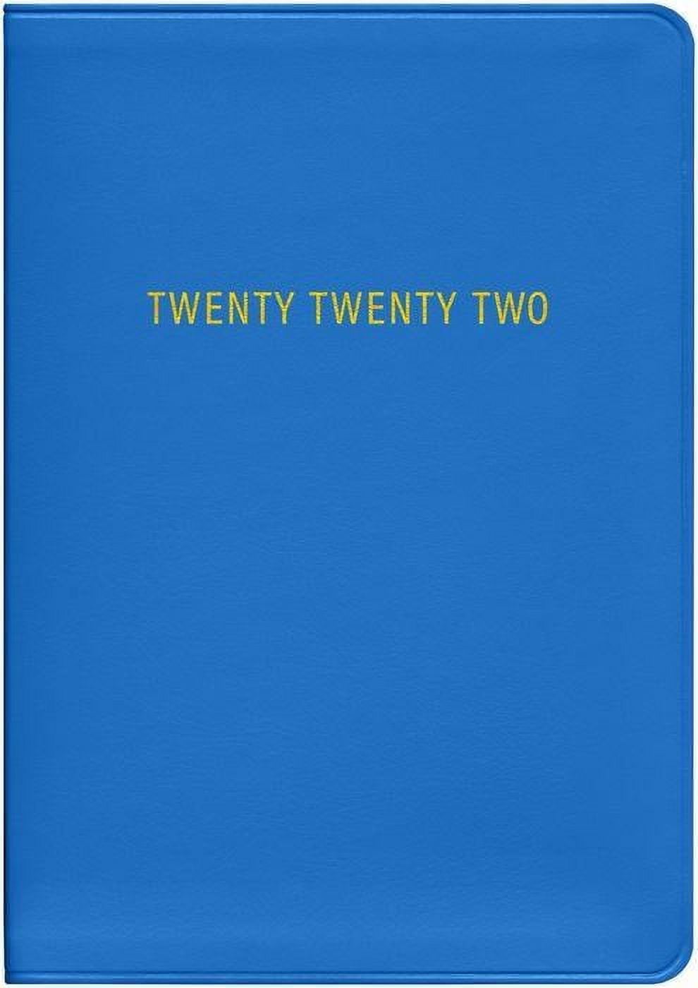 Gallery Leather 2022 Super Sonic Cambridge Weekly Desk Planner, 8"x5.5 ...