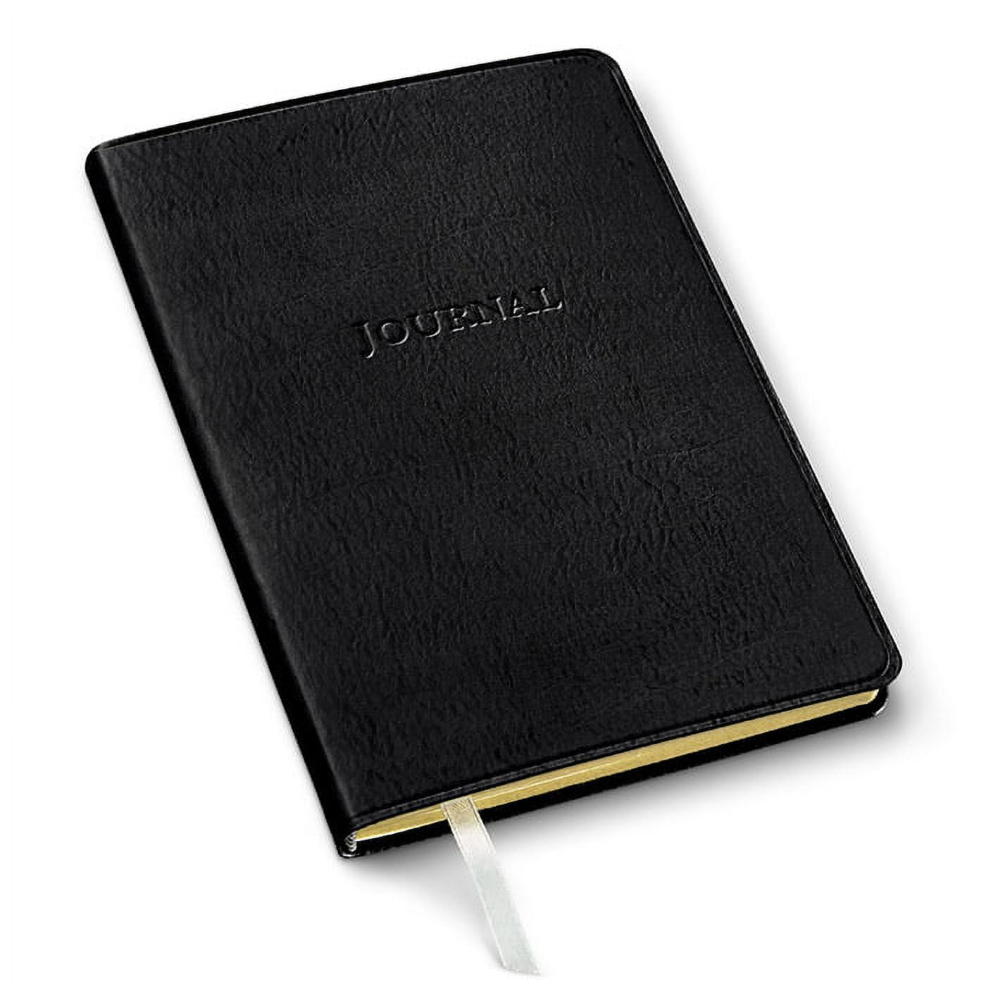 Gallery Leather Desk Journal - Freeport Black - 8"x5.5" - Walmart.com