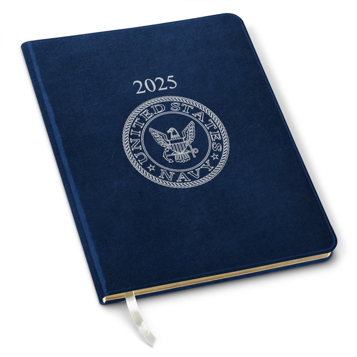 Gallery Leather Large Weekly Planner 2025 - Acadia Navy - US Navy - 9 ...