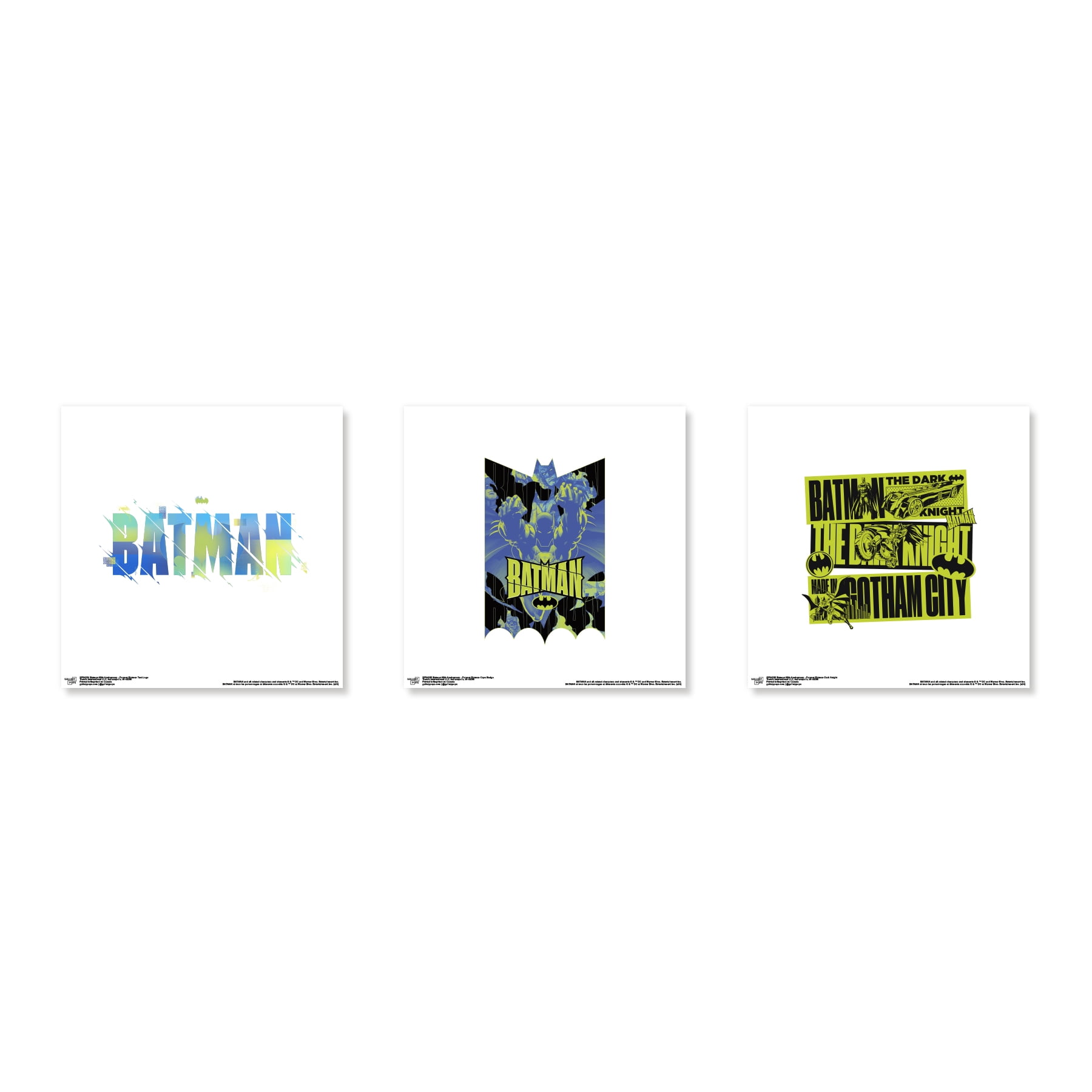 Gallery Pops Batman 85th Anniversary - Forever Batman Wall Art Bundle ...