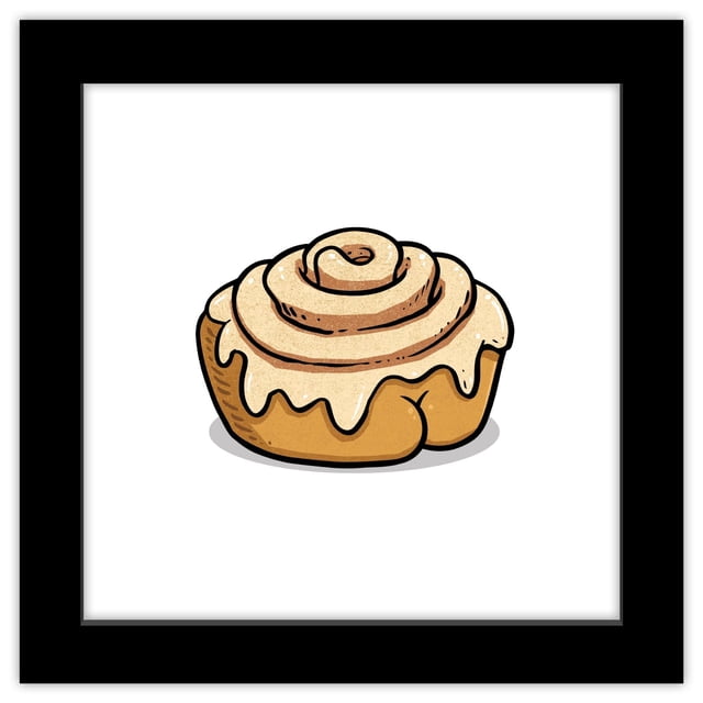 Gallery Pops Brian Cook: Butts On Things - Cinnamon Roll Wall Art ...