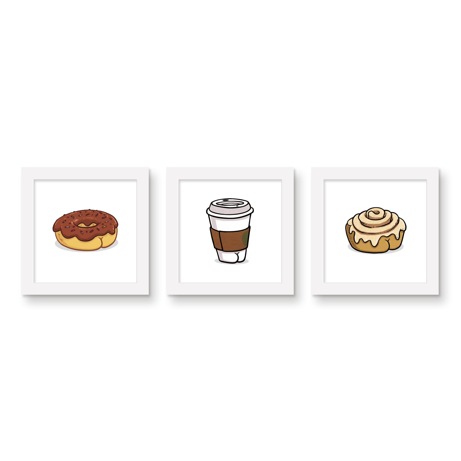 Gallery Pops Brian Cook: Butts On Things - Morning Favorites Wall Art ...