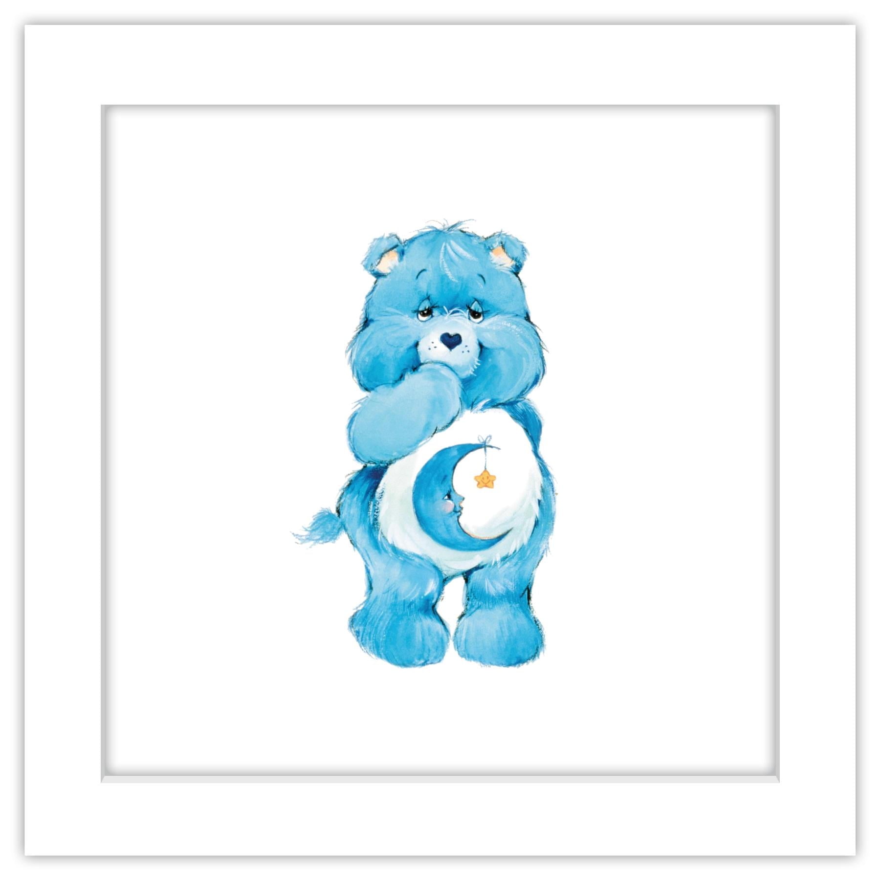 Gallery Pops Care Bears - Heritage Bedtime Bear Wall Art, White Framed ...