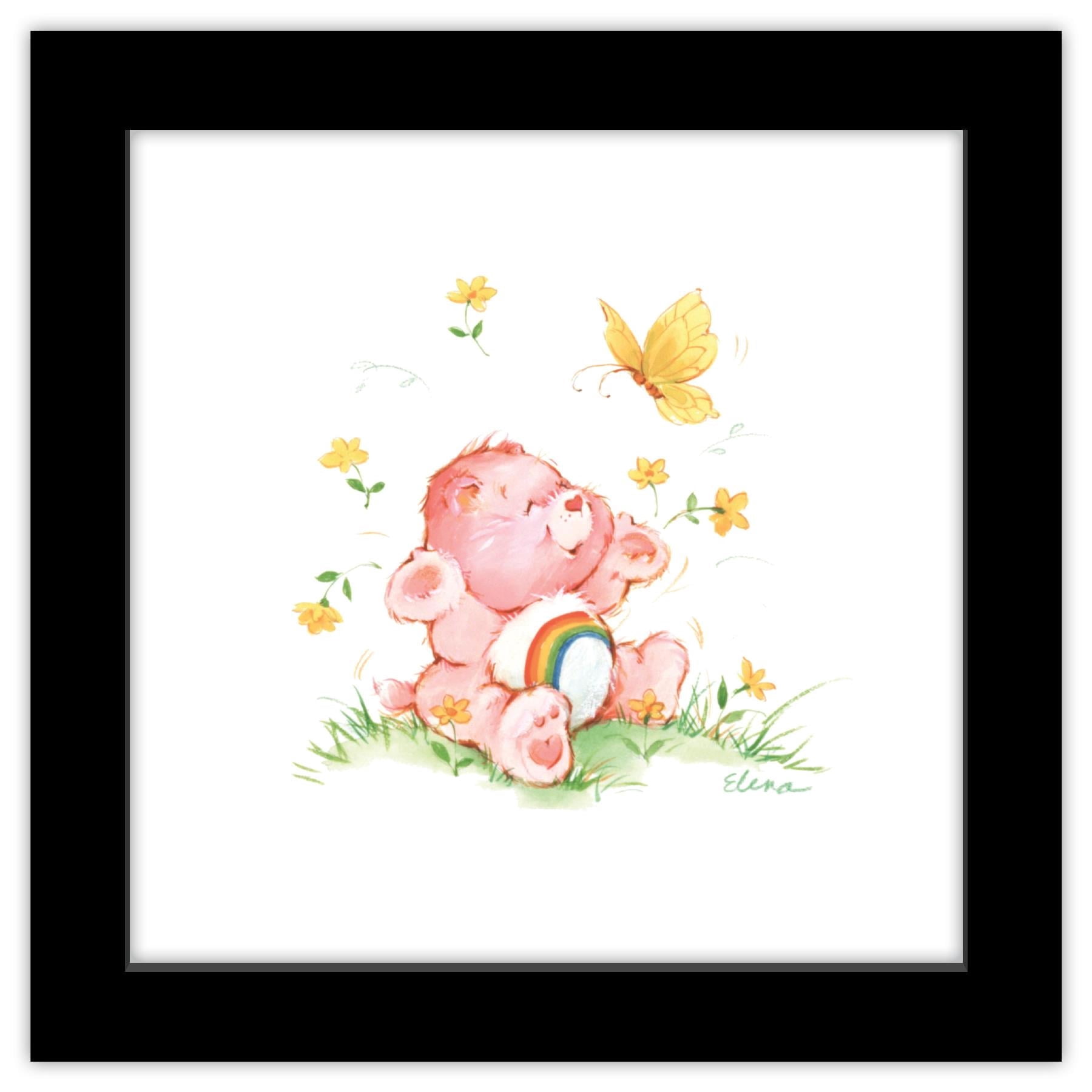 Gallery Pops Care Bears - Heritage Cheer Bear With Butterflies Wall Art ...