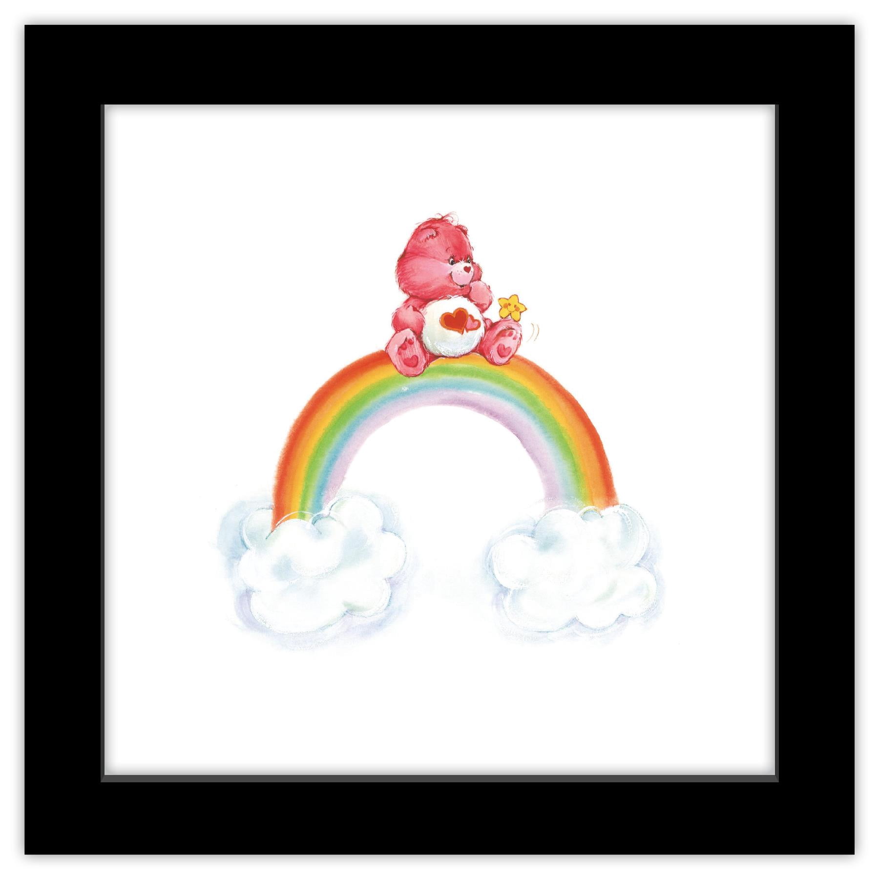 Gallery Pops Care Bears - Heritage Love-a-lot Bear Rainbow Wall Art ...