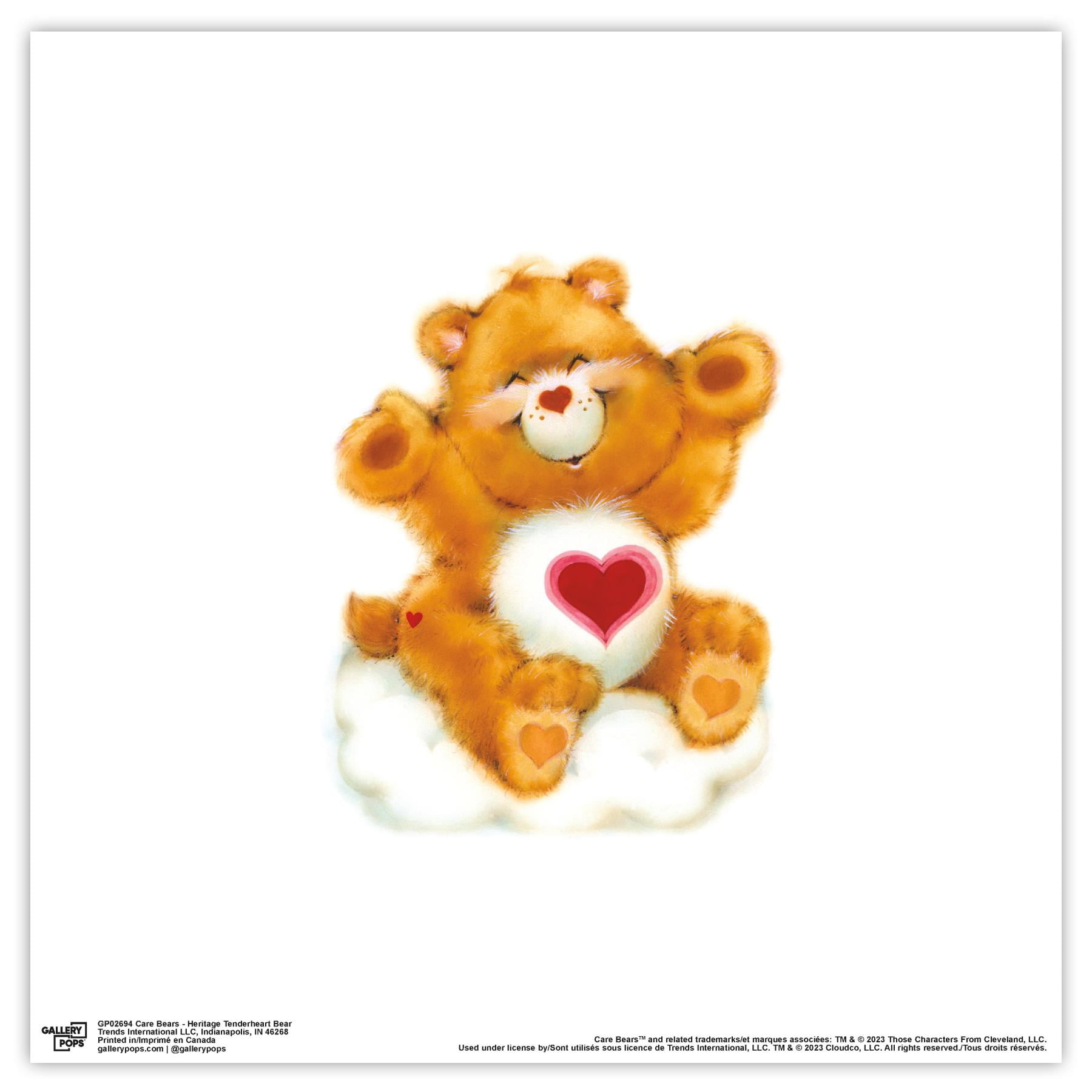 Gallery Pops Care Bears - Heritage Tenderheart Bear Wall Art, Unframed ...