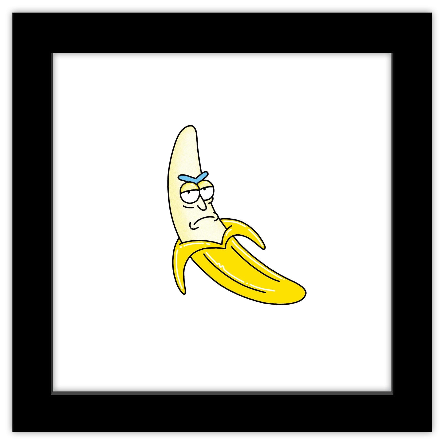 Gallery Pops Cartoon Network Rick and Morty - Banana Rick Wall Art ...