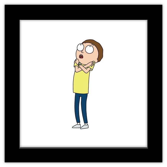 Gallery Pops Cartoon Network Rick and Morty - Full Body Morty Wall Art ...