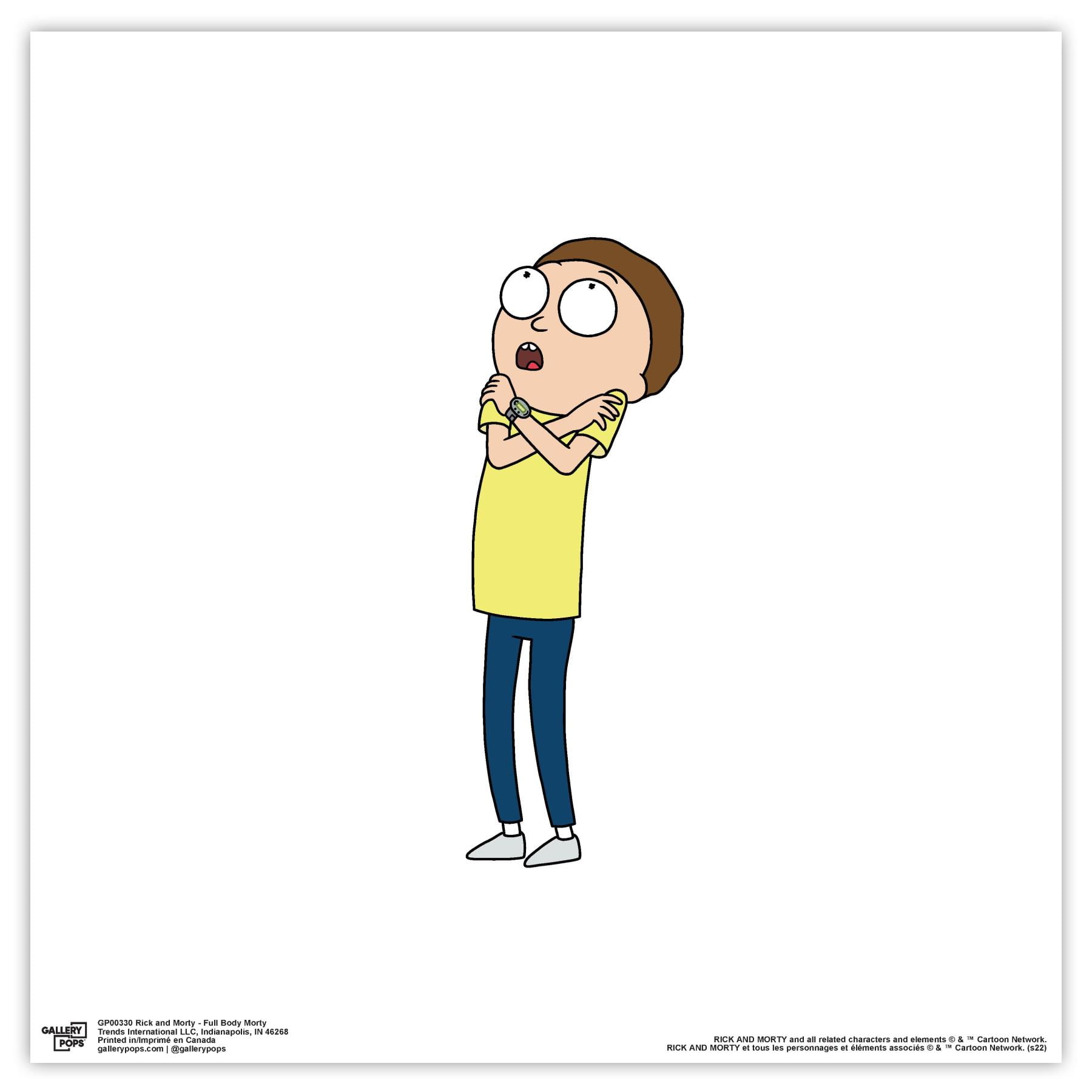 Gallery Pops Cartoon Network Rick and Morty - Full Body Morty Wall Art ...