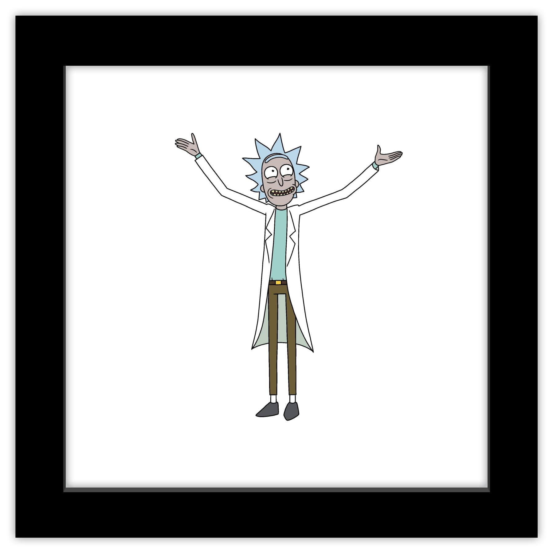 Gallery Pops Cartoon Network Rick and Morty - Full Body Rick Wall Art ...