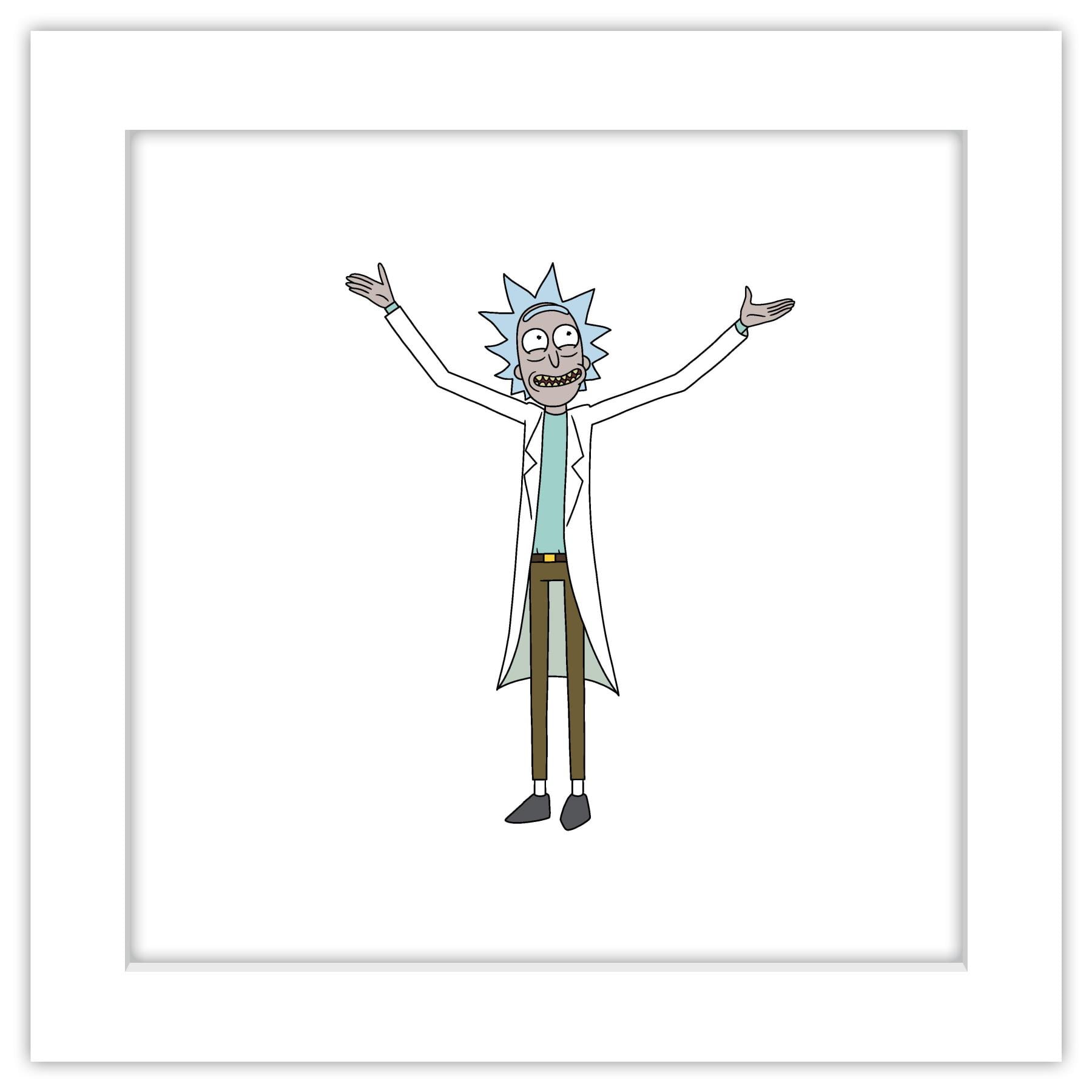 Gallery Pops Cartoon Network Rick and Morty - Full Body Rick Wall Art ...