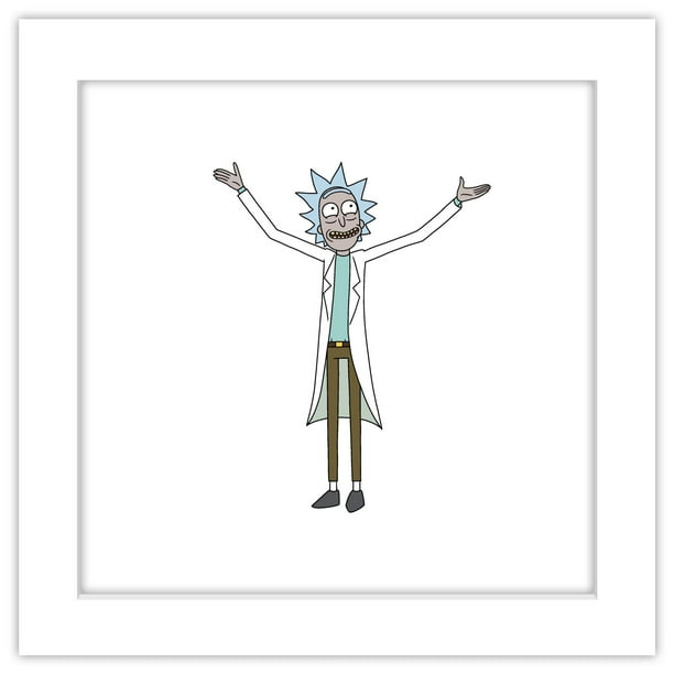 Gallery Pops Cartoon Network Rick and Morty - Full Body Rick Wall Art ...