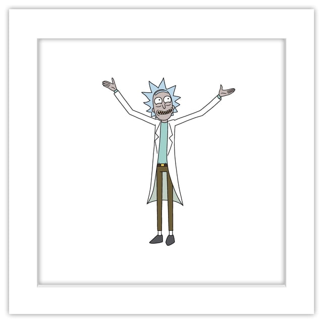 Gallery Pops Cartoon Network Rick and Morty - Full Body Rick Wall Art ...