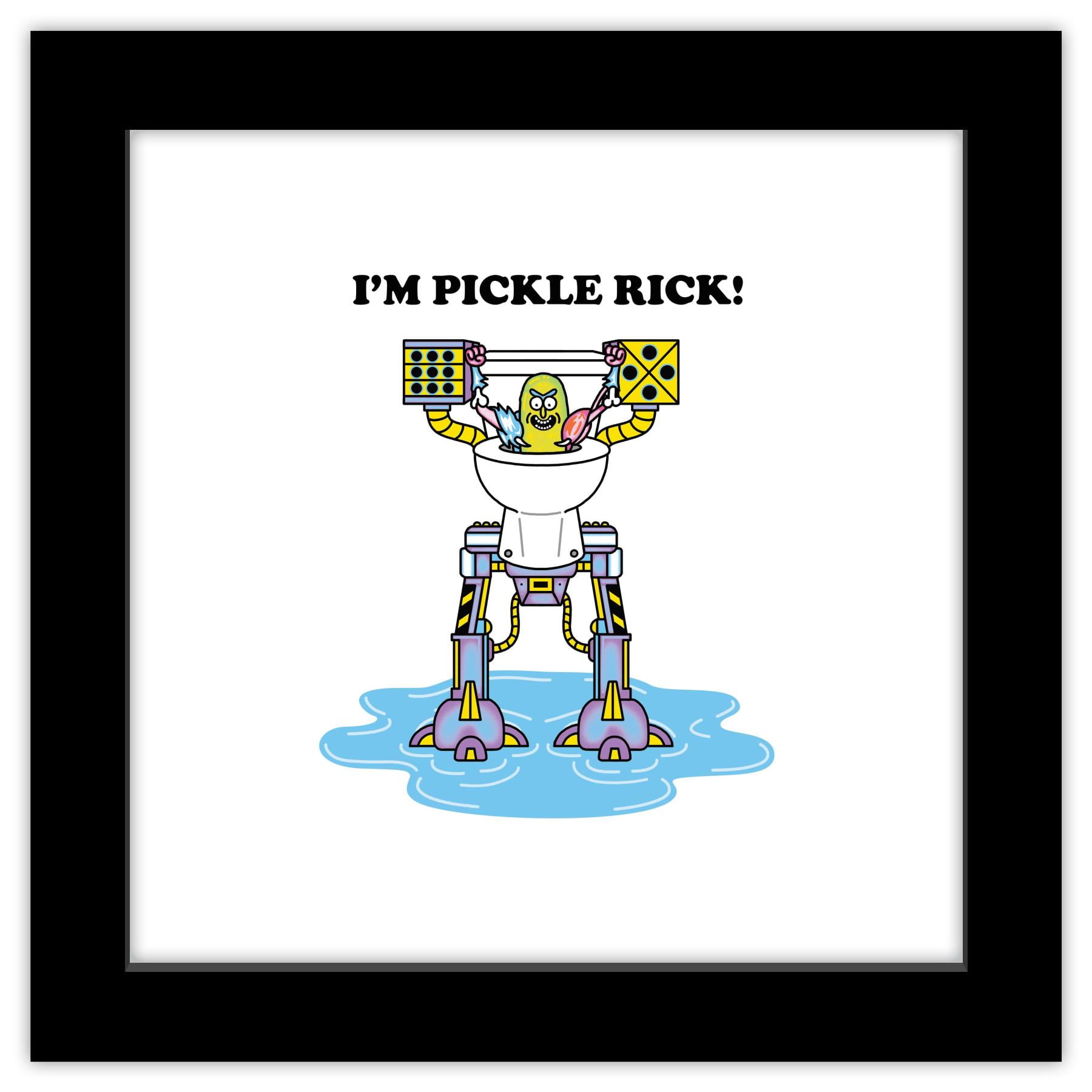 Gallery Pops Cartoon Network Rick and Morty - I'm Pickle Rick Wall Art ...