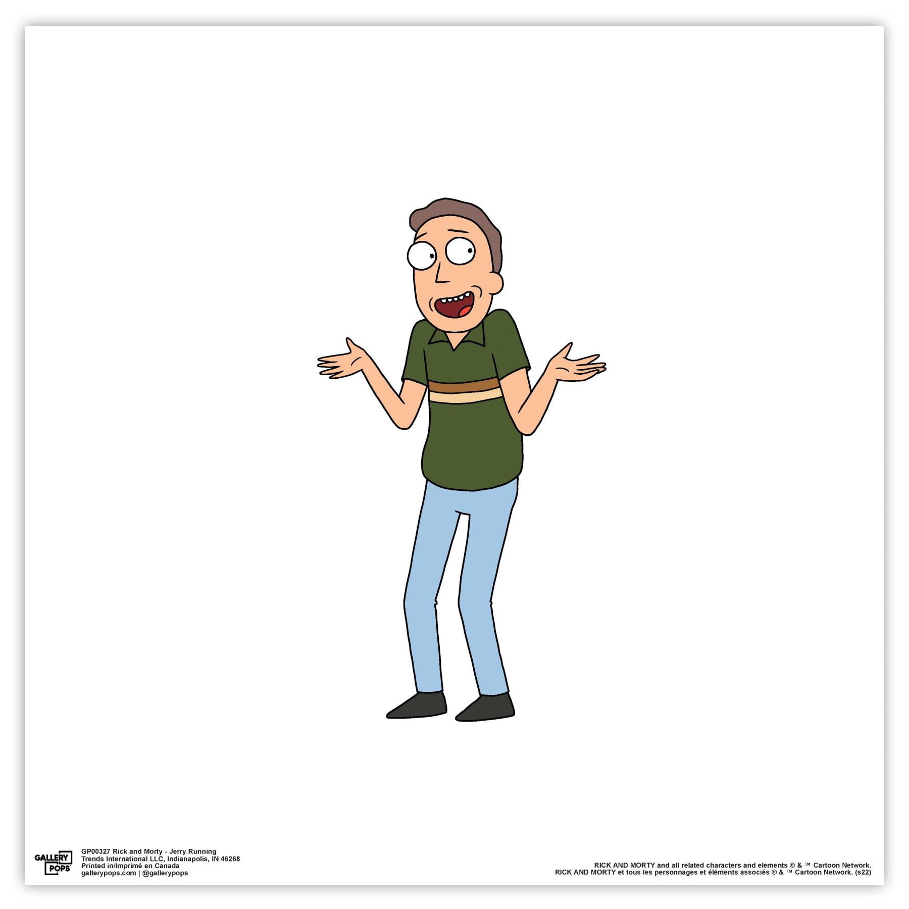 Gallery Pops Cartoon Network Rick and Morty - Jerry Wall Art, Unframed ...