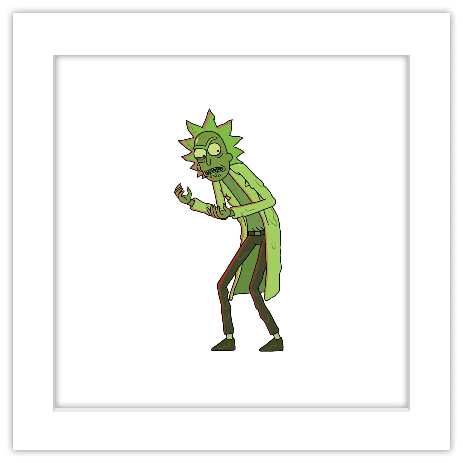Gallery Pops Cartoon Network Rick and Morty - Toxic Rick Wall Art ...