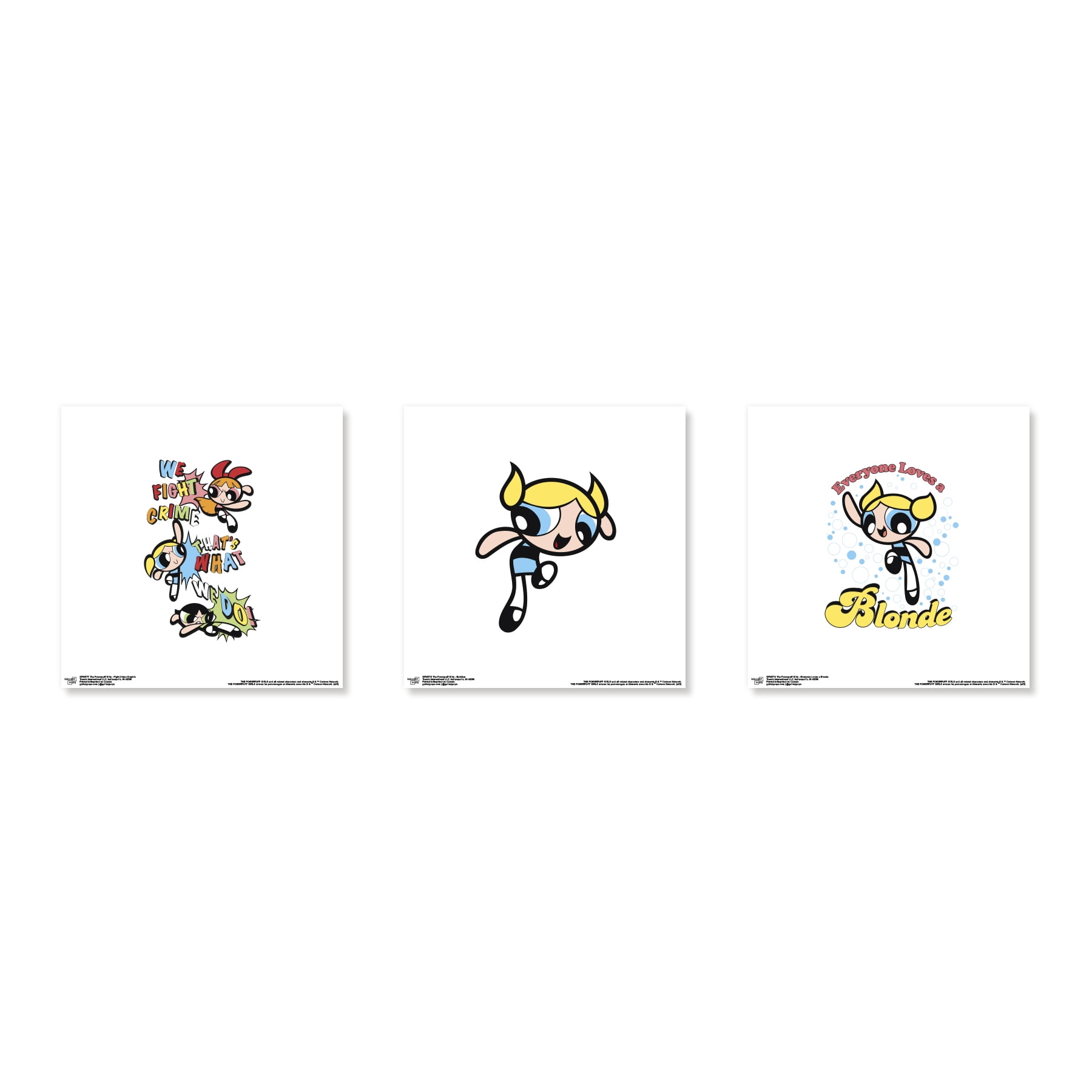 Gallery Pops Cartoon Network The Powerpuff Girls - Bubbles Wall Art ...