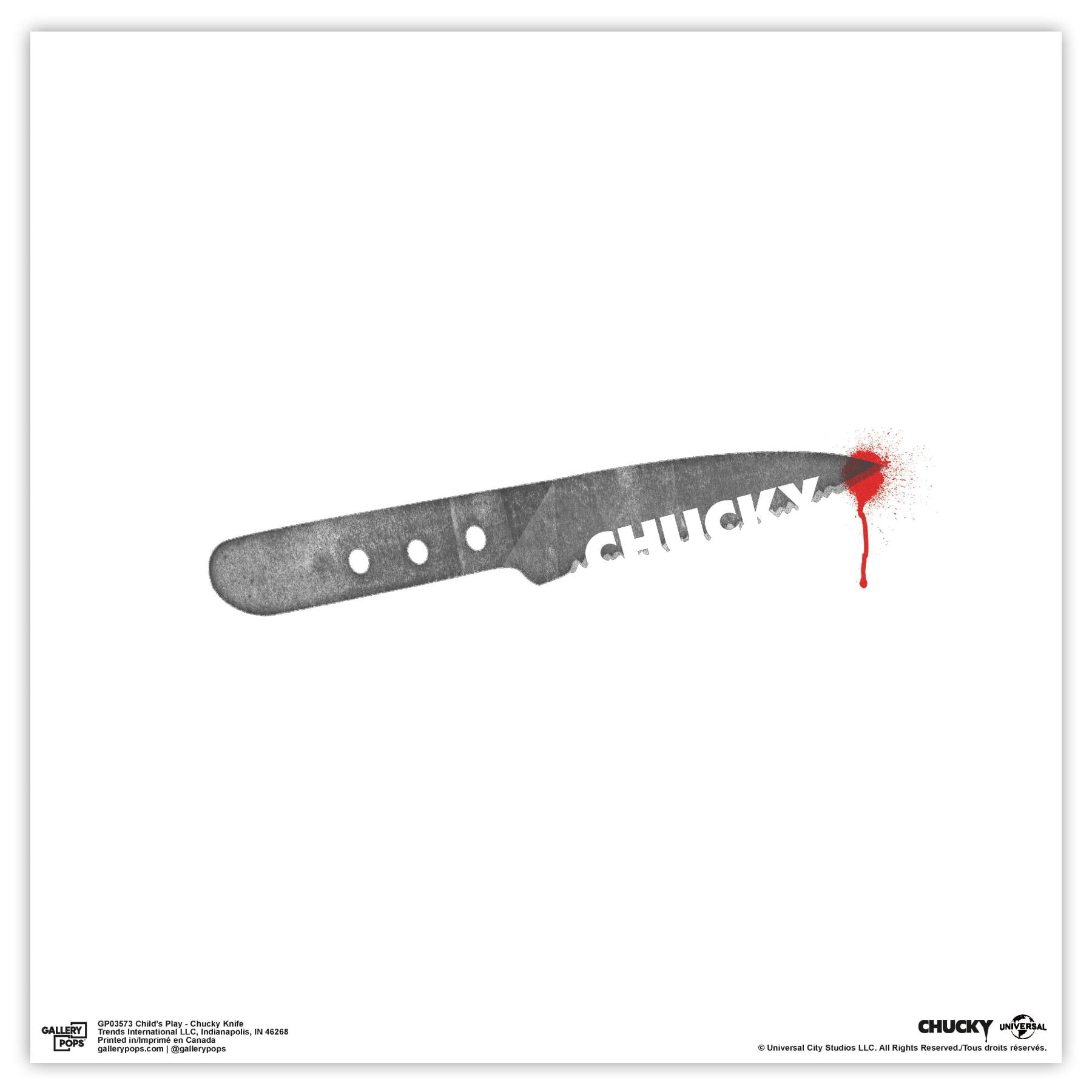 Gallery Pops Child's Play - Chucky Knife Wall Art, Unframed Version, 12 ...