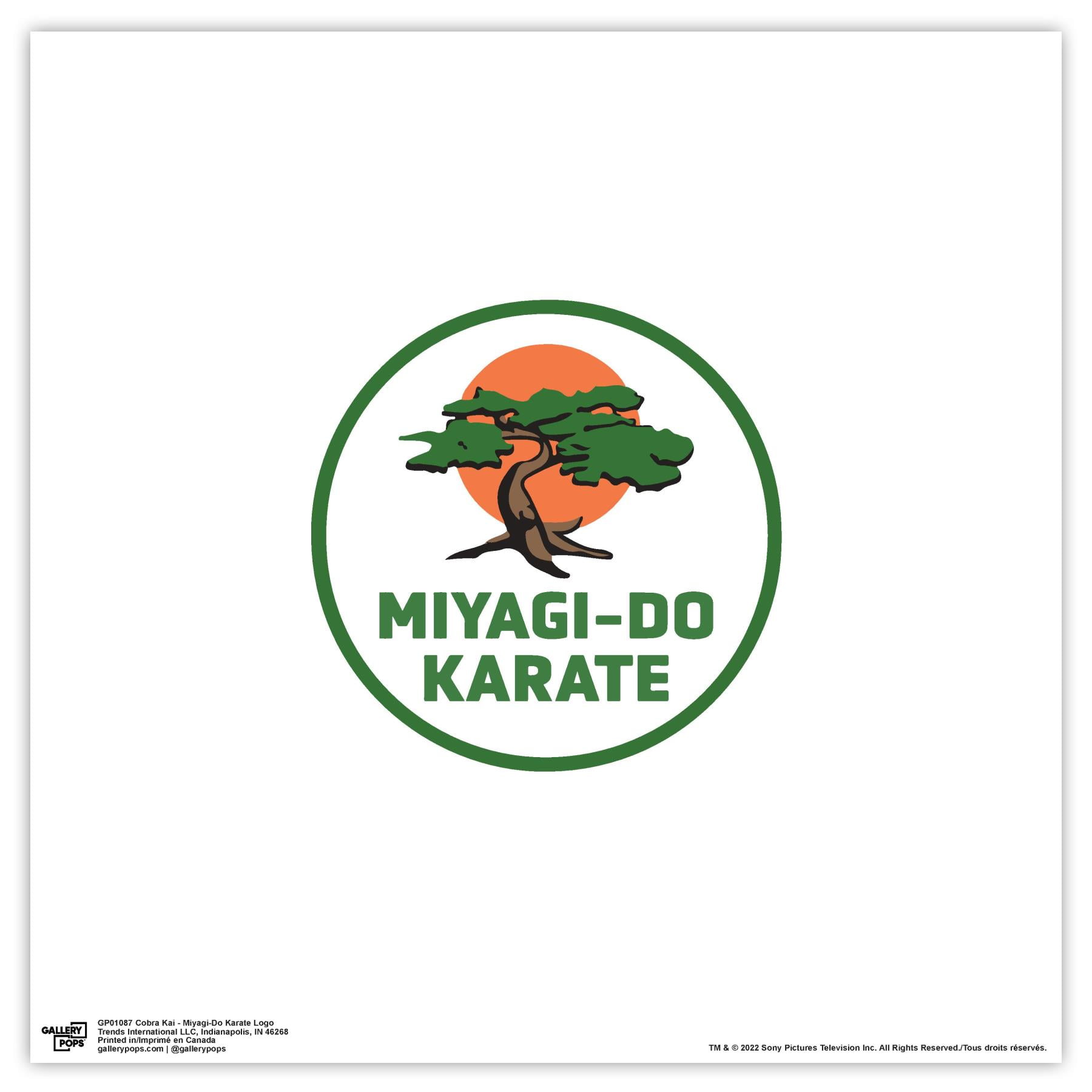Gallery Pops Cobra Kai - Miyagi-Do Karate Logo Wall Art, Unframed ...