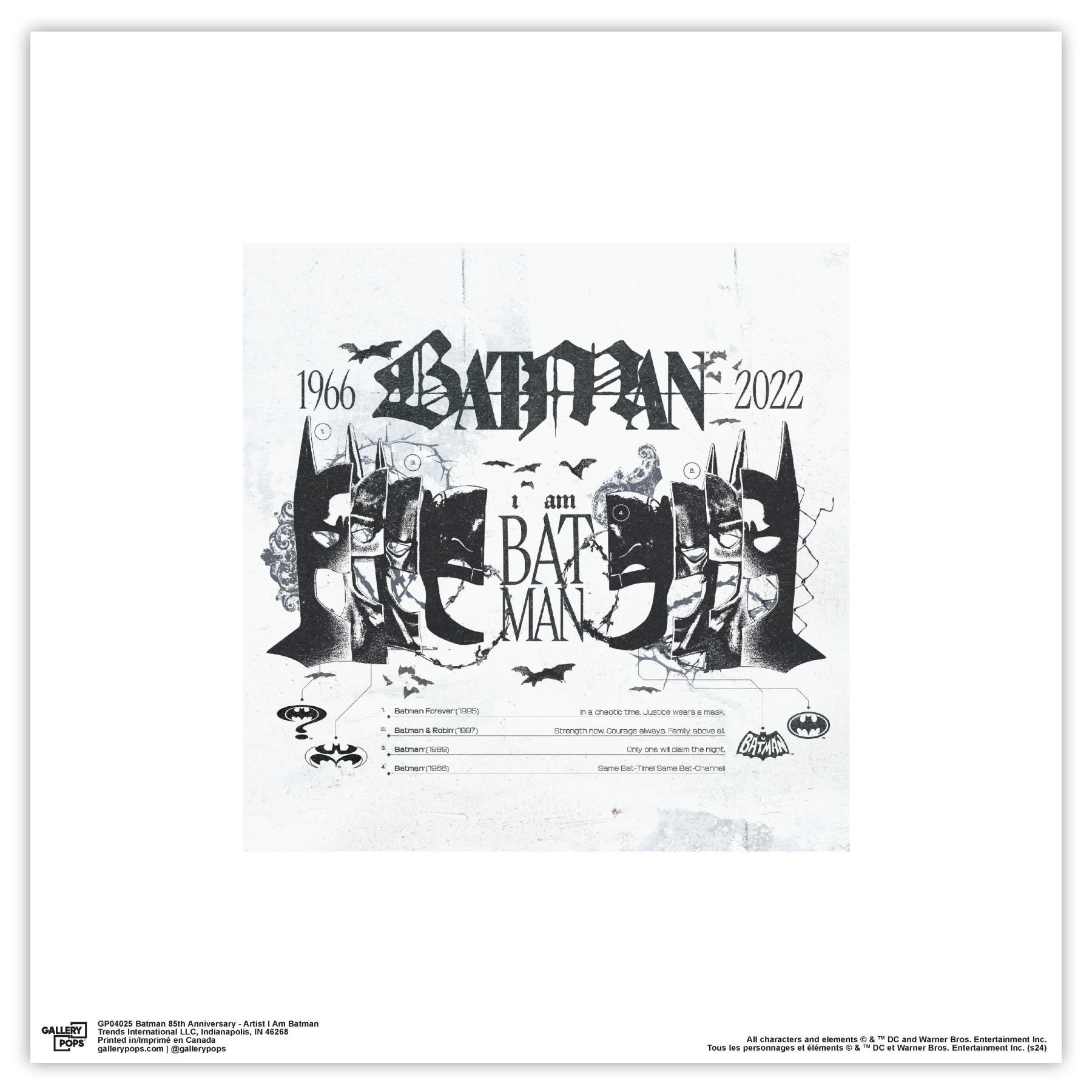 Gallery Pops DC Comics Batman 85th Anniversary - Artist I Am Batman ...