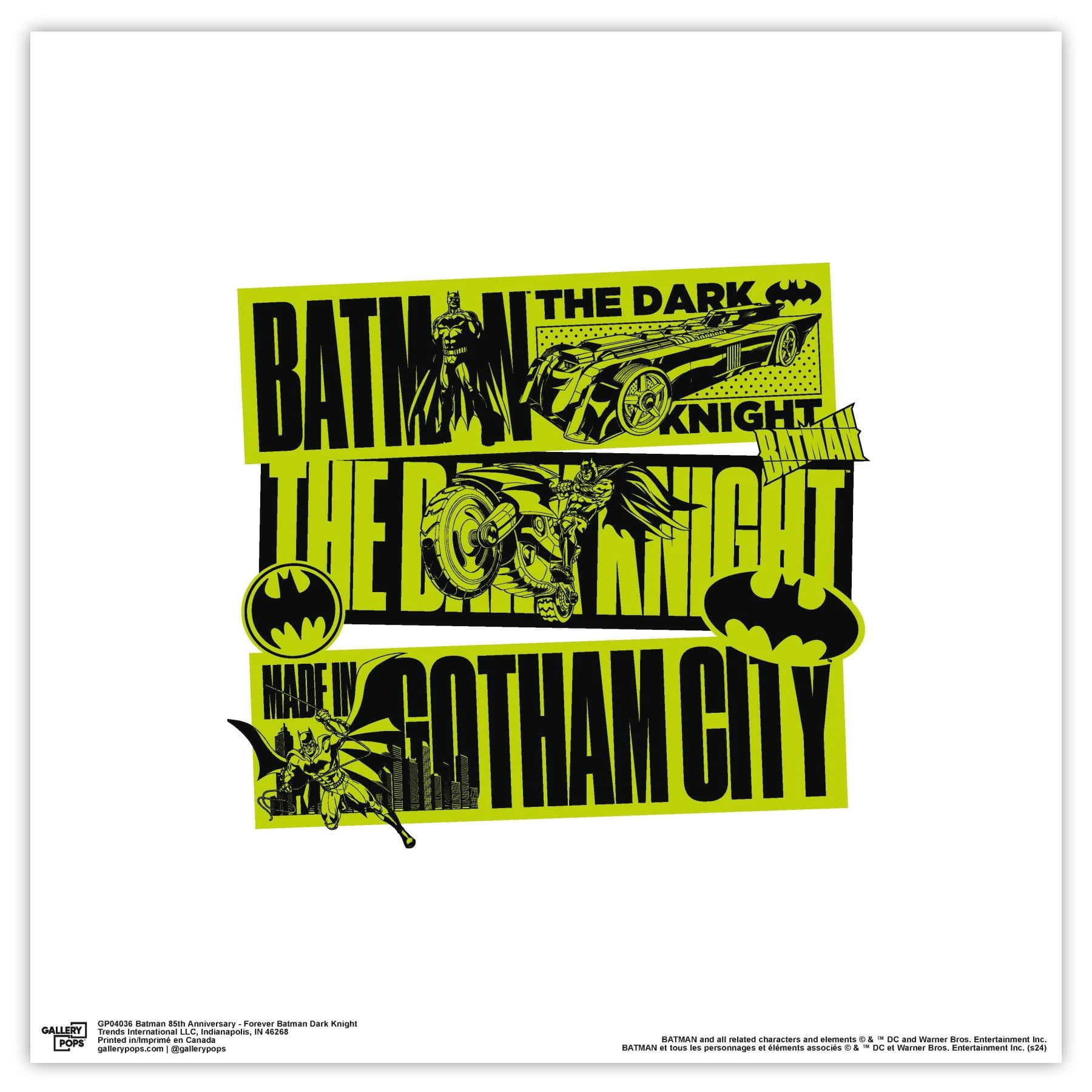 Gallery Pops DC Comics Batman 85th Anniversary - Forever Batman Dark ...