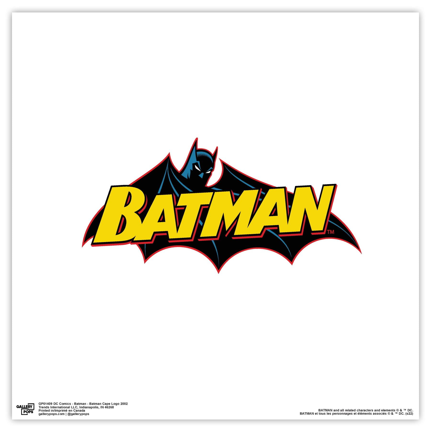 Gallery Pops DC Comics Batman - Batman Cape Logo 2002 Wall Art ...