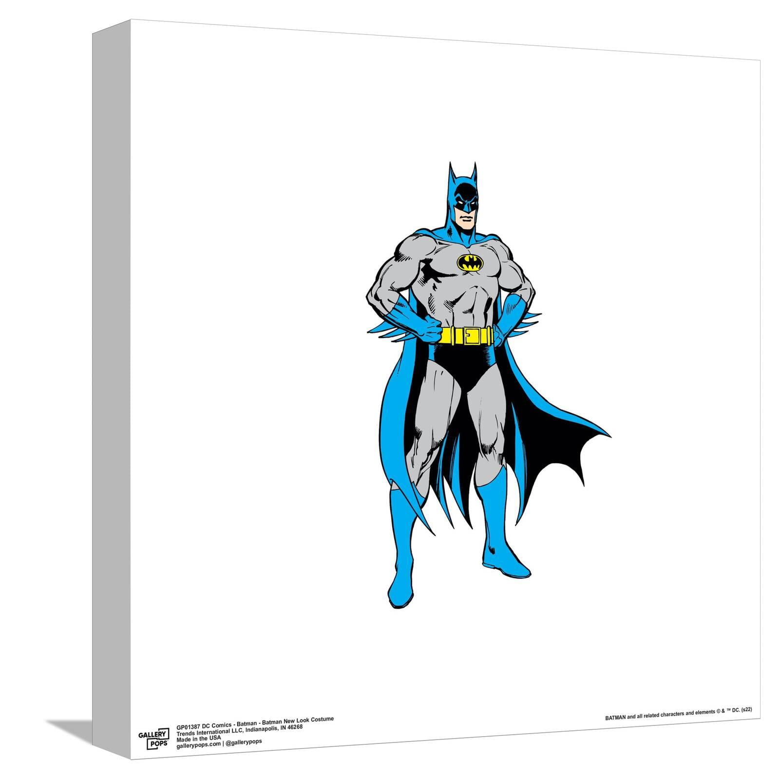 Gallery Pops DC Comics Batman - Batman New Look Costume Canvas Wall Art ...