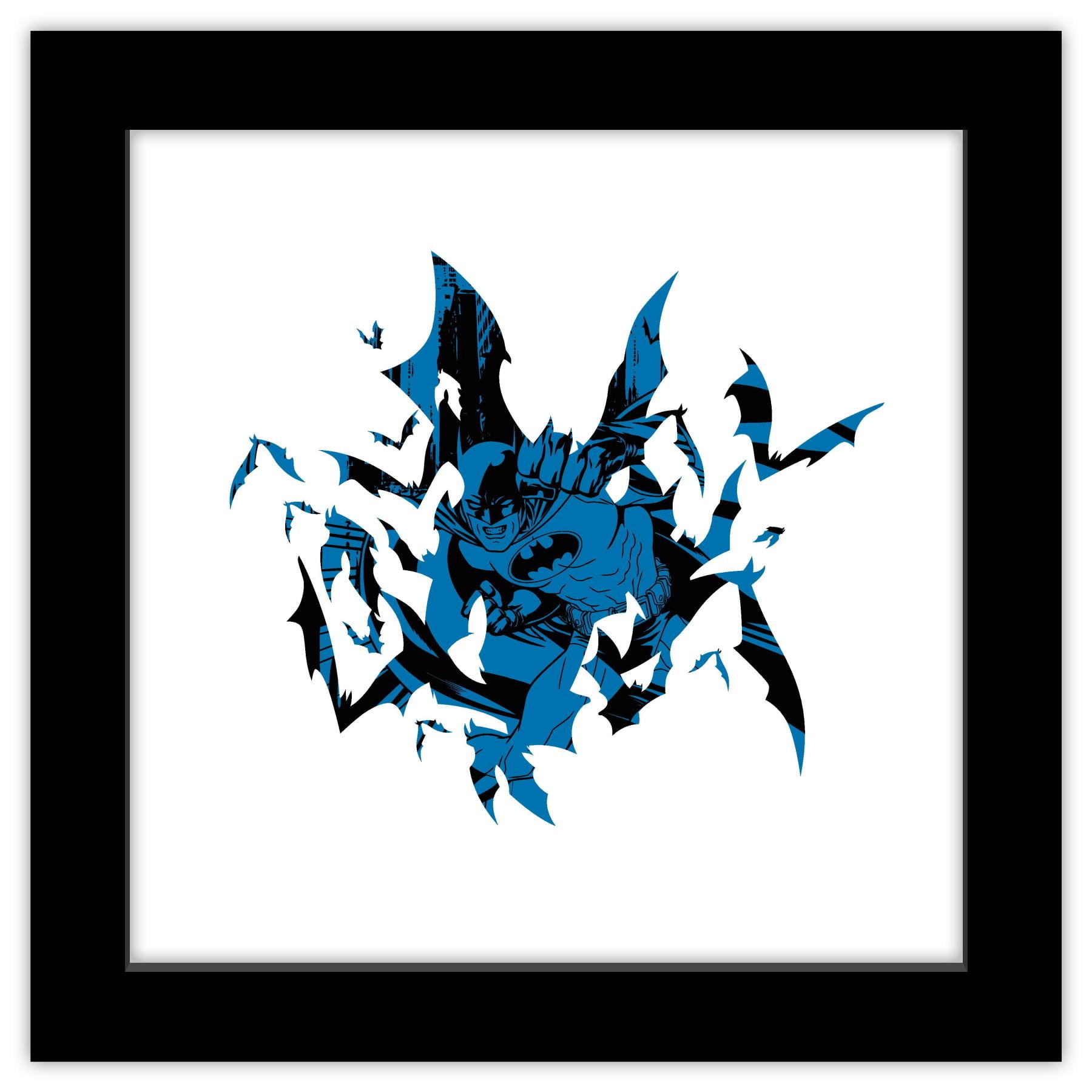 Gallery Pops DC Comics Batman - Batsy Wall Art, Black Framed Version ...