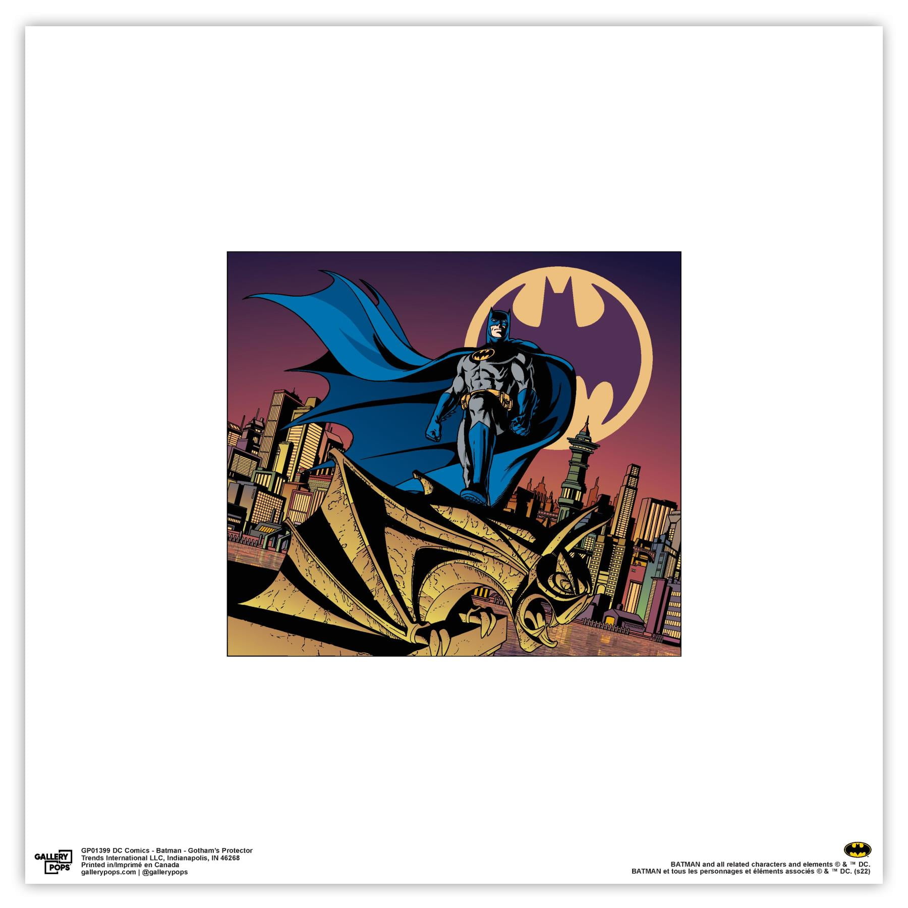 Gallery Pops DC Comics Batman - Gotham's Protector Wall Art, Unframed ...