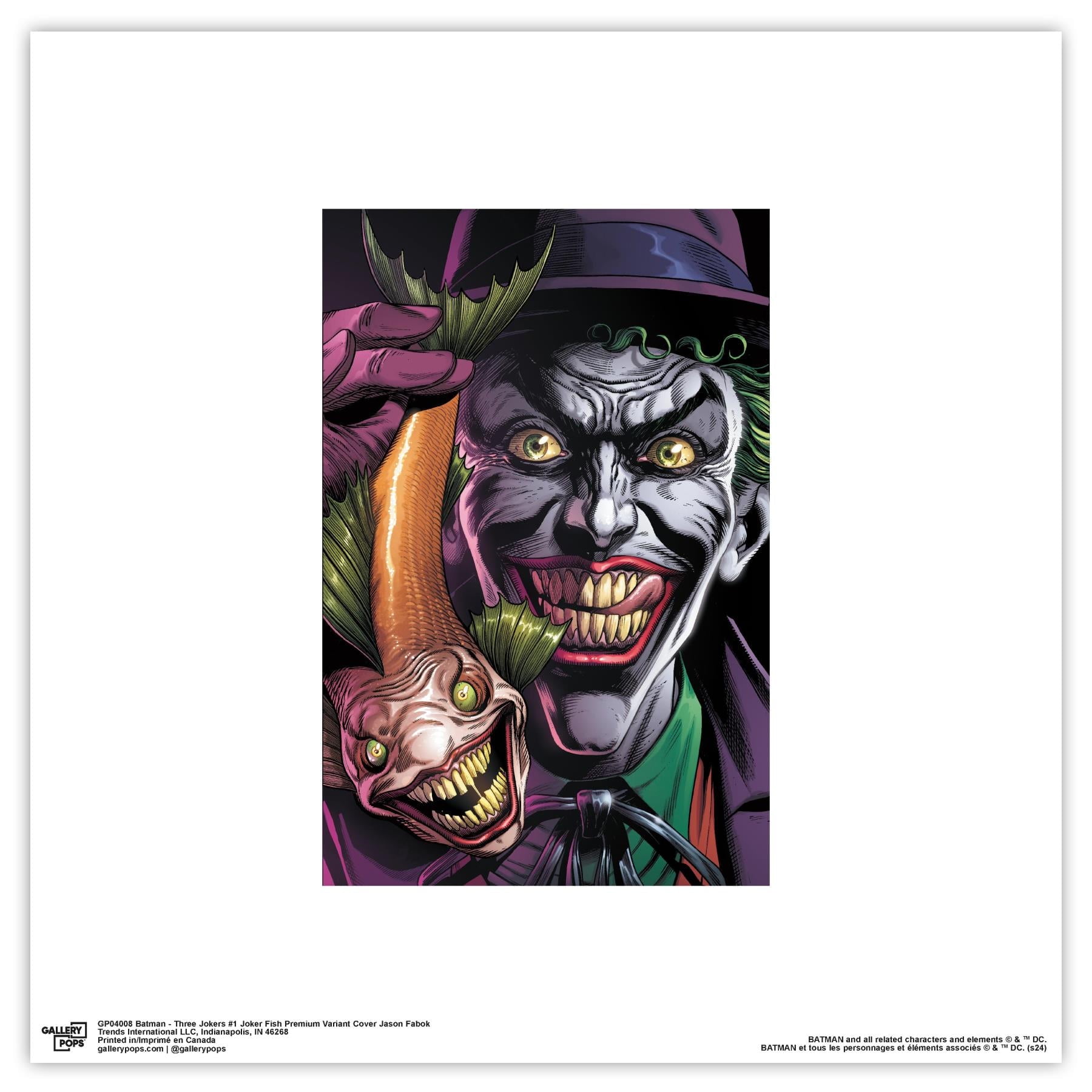 Gallery Pops DC Comics Batman - Three Jokers #1 Joker Fish Premium ...