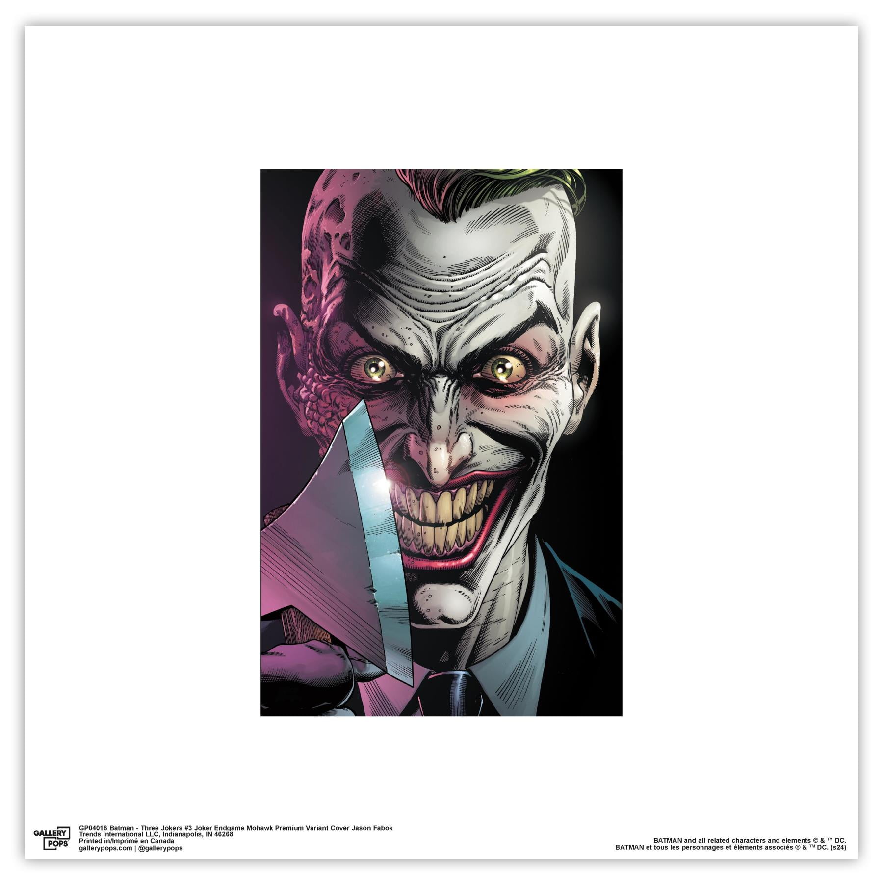 Gallery Pops DC Comics Batman - Three Jokers #3 Joker Endgame Mohawk ...