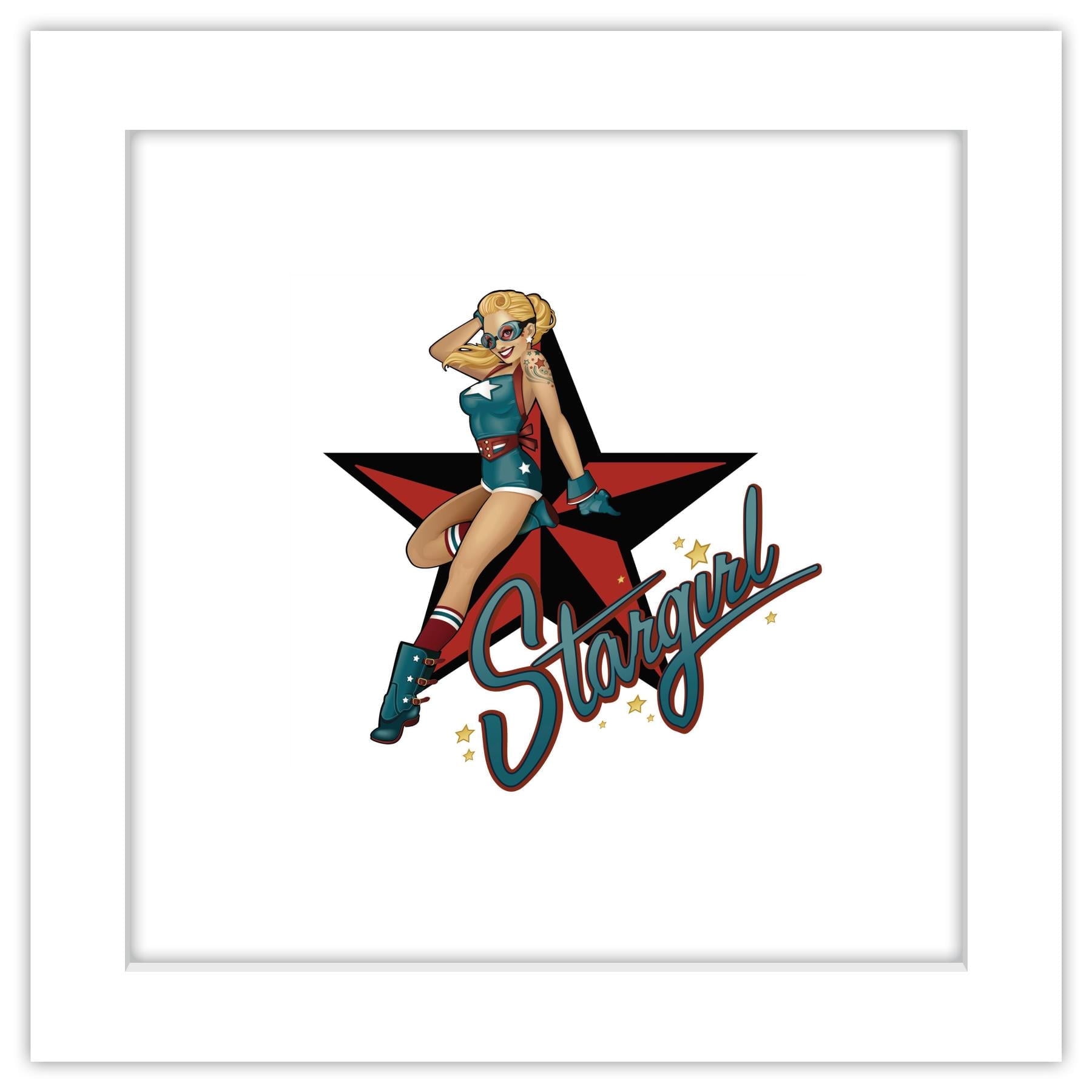 Gallery Pops DC Comics Bombshells - Stargirl - Graphic Badge Wall Art ...