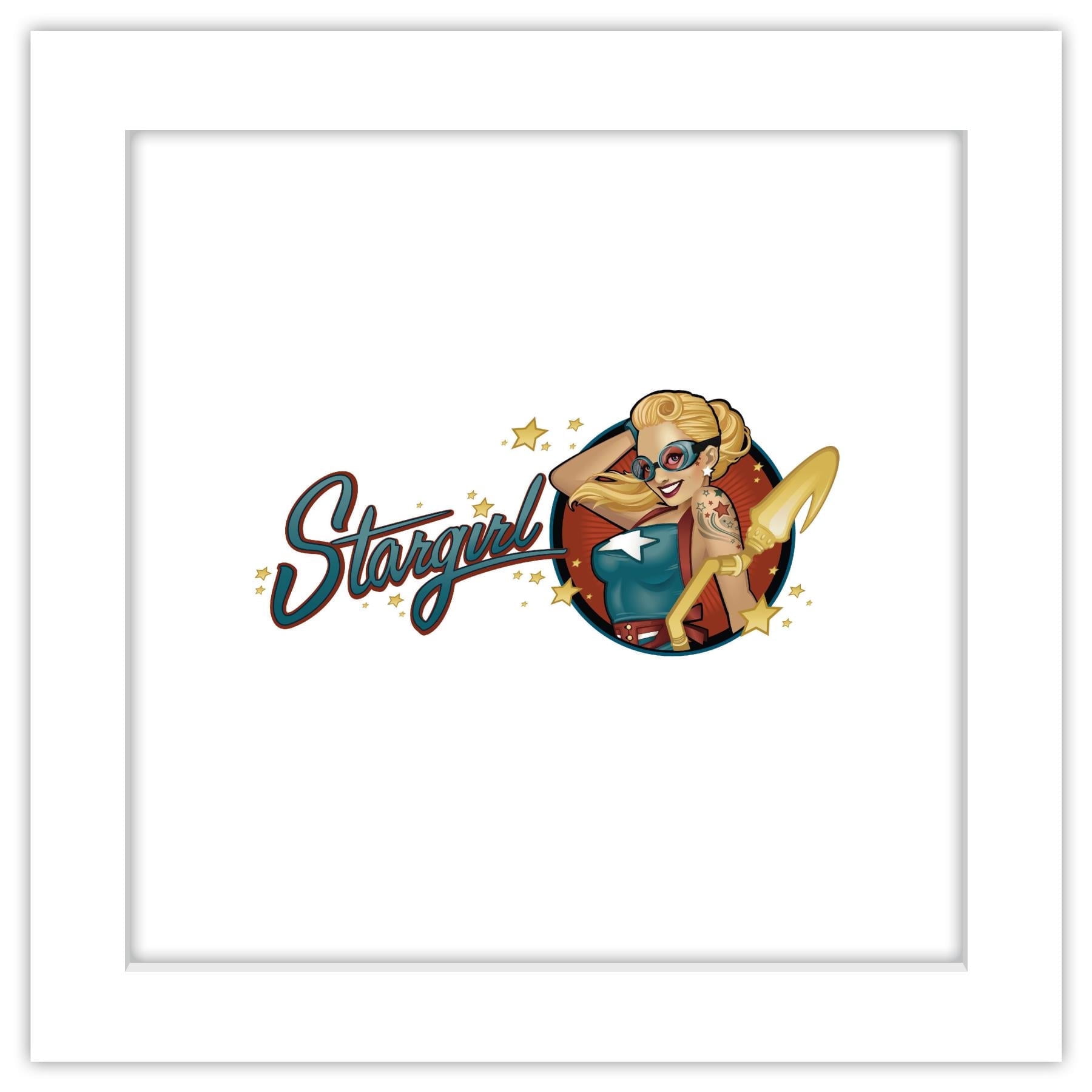Gallery Pops DC Comics Bombshells - Stargirl - Pinup Badge Wall Art ...