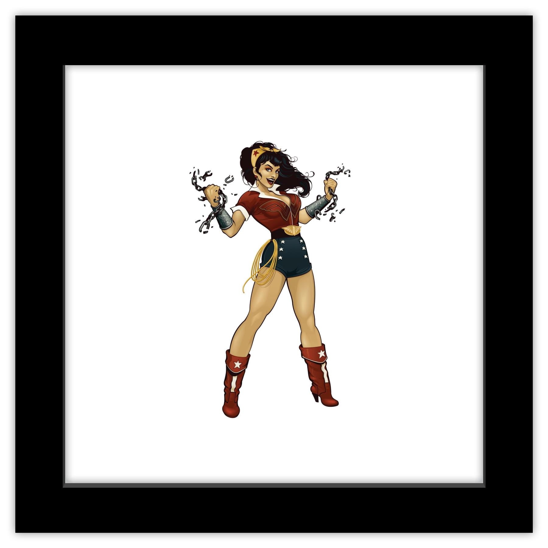 Gallery Pops DC Comics Bombshells - Wonder Woman - Pinup Figure Wall ...